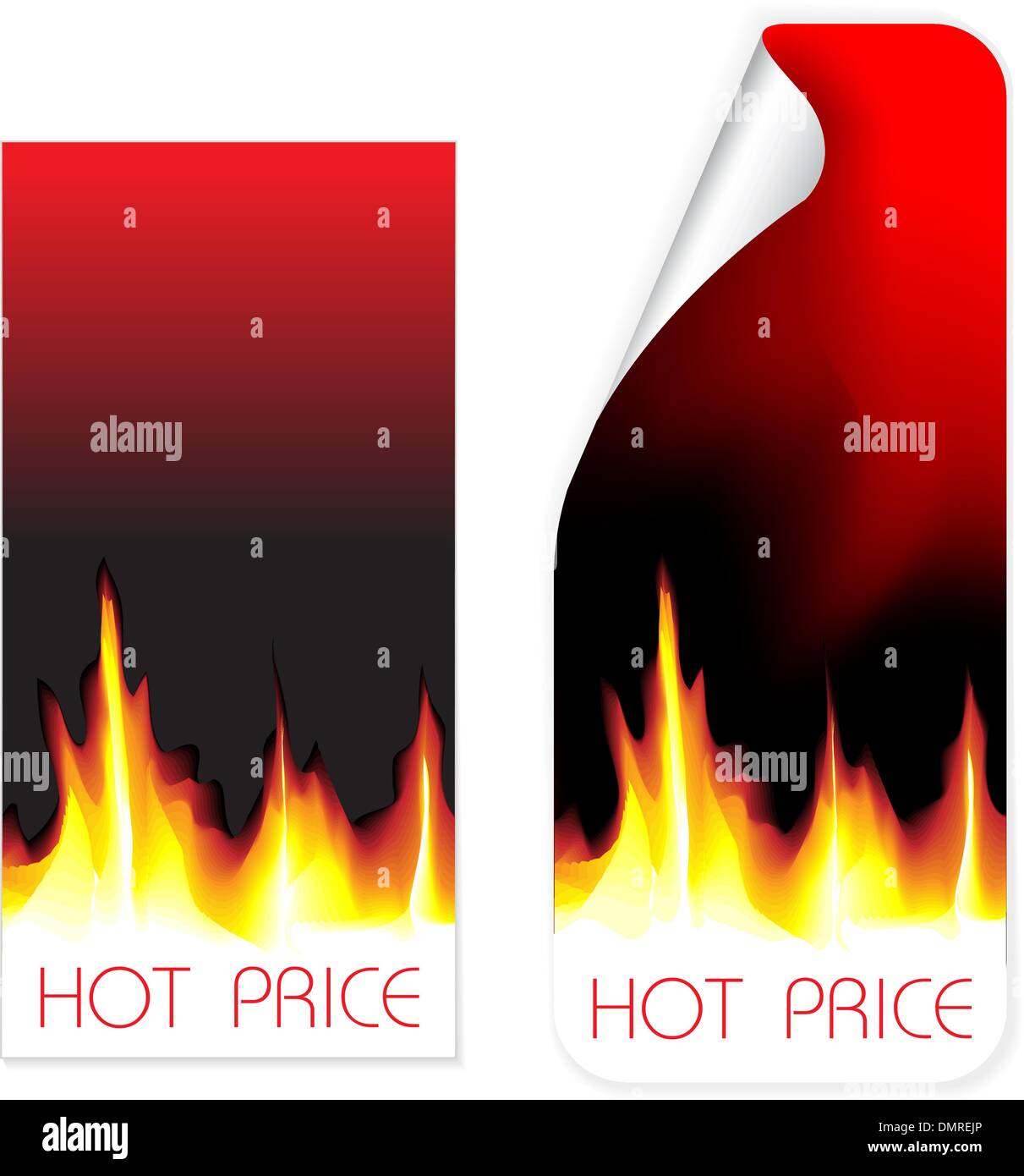 hot price labels Stock Vector Image & Art - Alamy