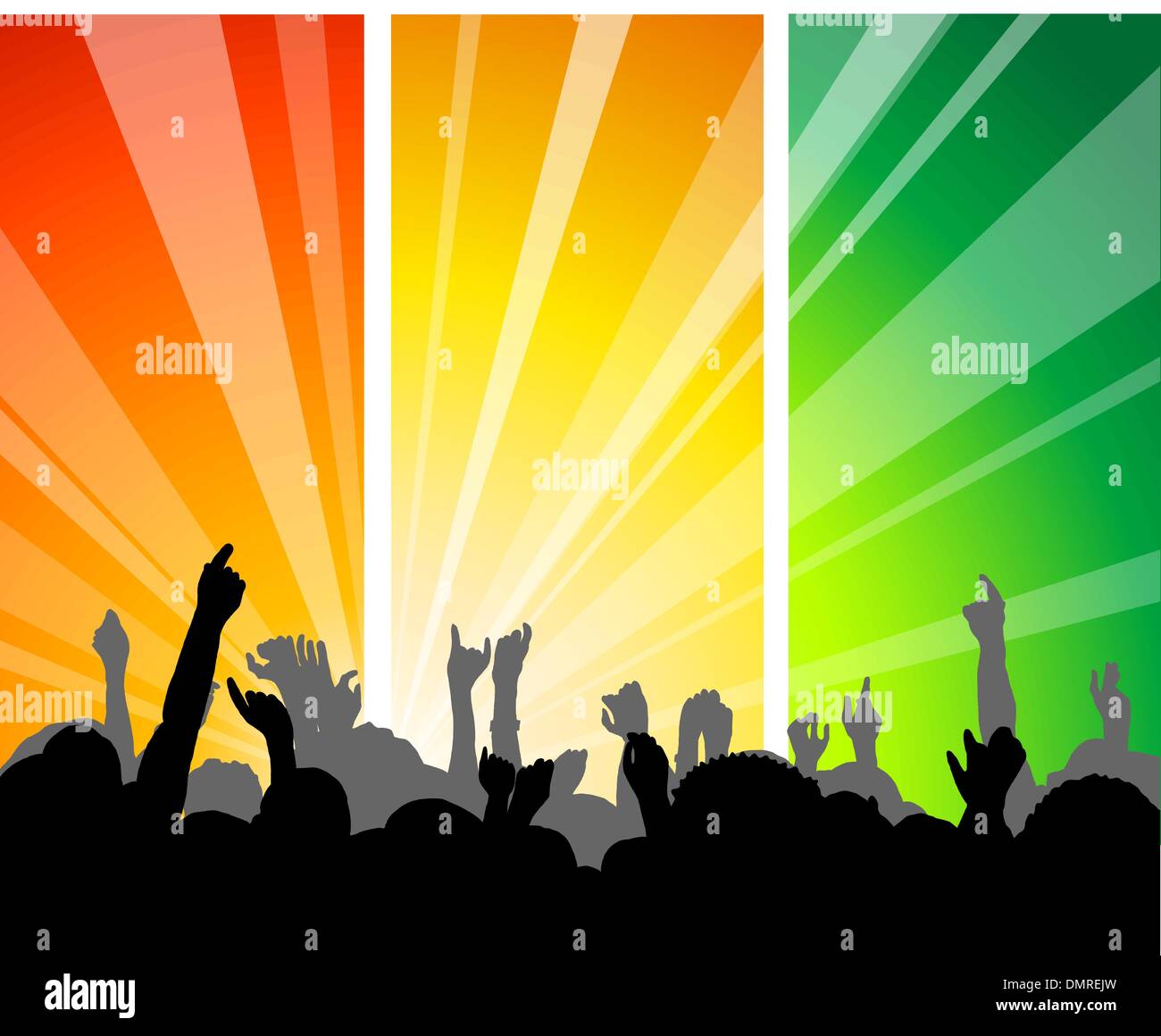 Live concert singer Stock Vector Images - Alamy