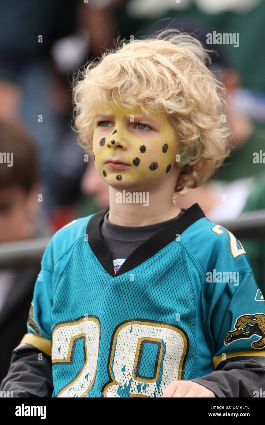 Young Jags fan. The Jaguars defeated the Jets 24-22 at Giants Stadium ...