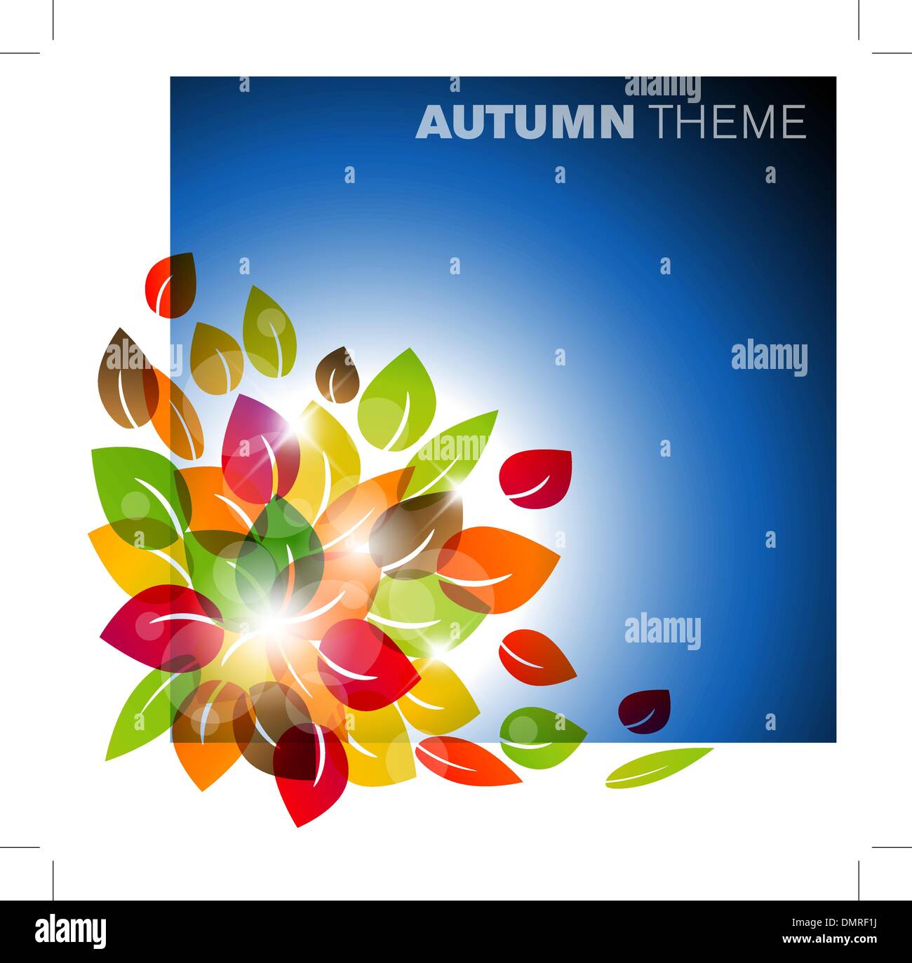 Close up autumn fall Stock Vector Images - Alamy