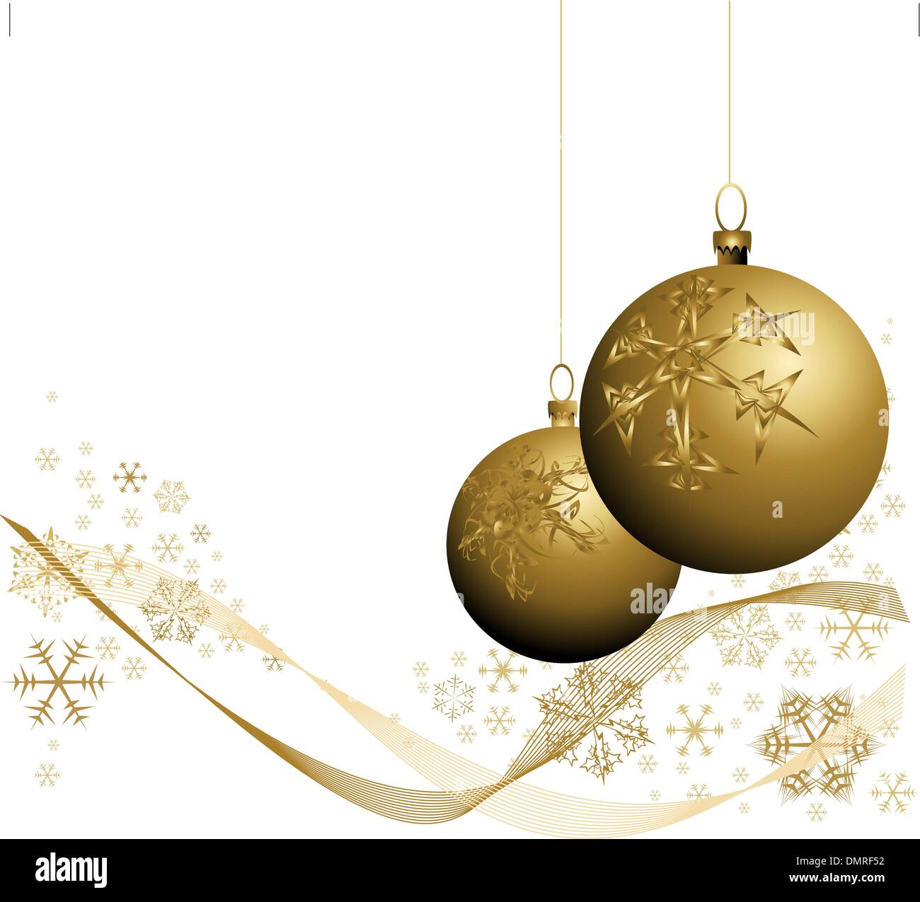 Golden decorations Stock Vector Images - Alamy