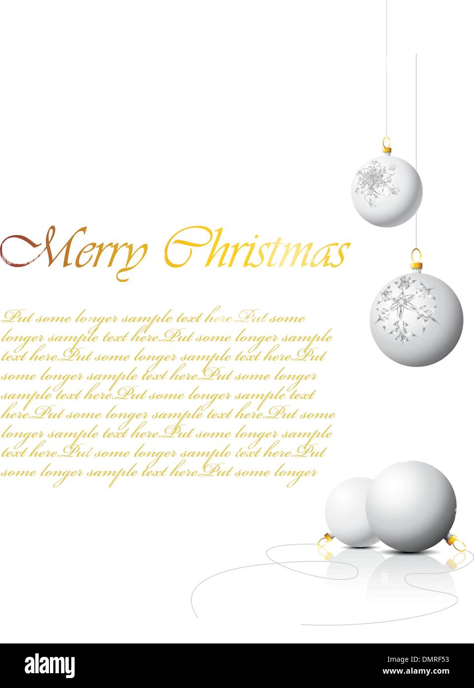 Merry christmas text light bulbs Stock Vector Images - Alamy