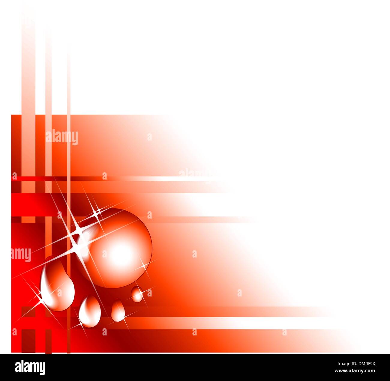 Drops droplet drop red raindrops Stock Vector Images - Alamy