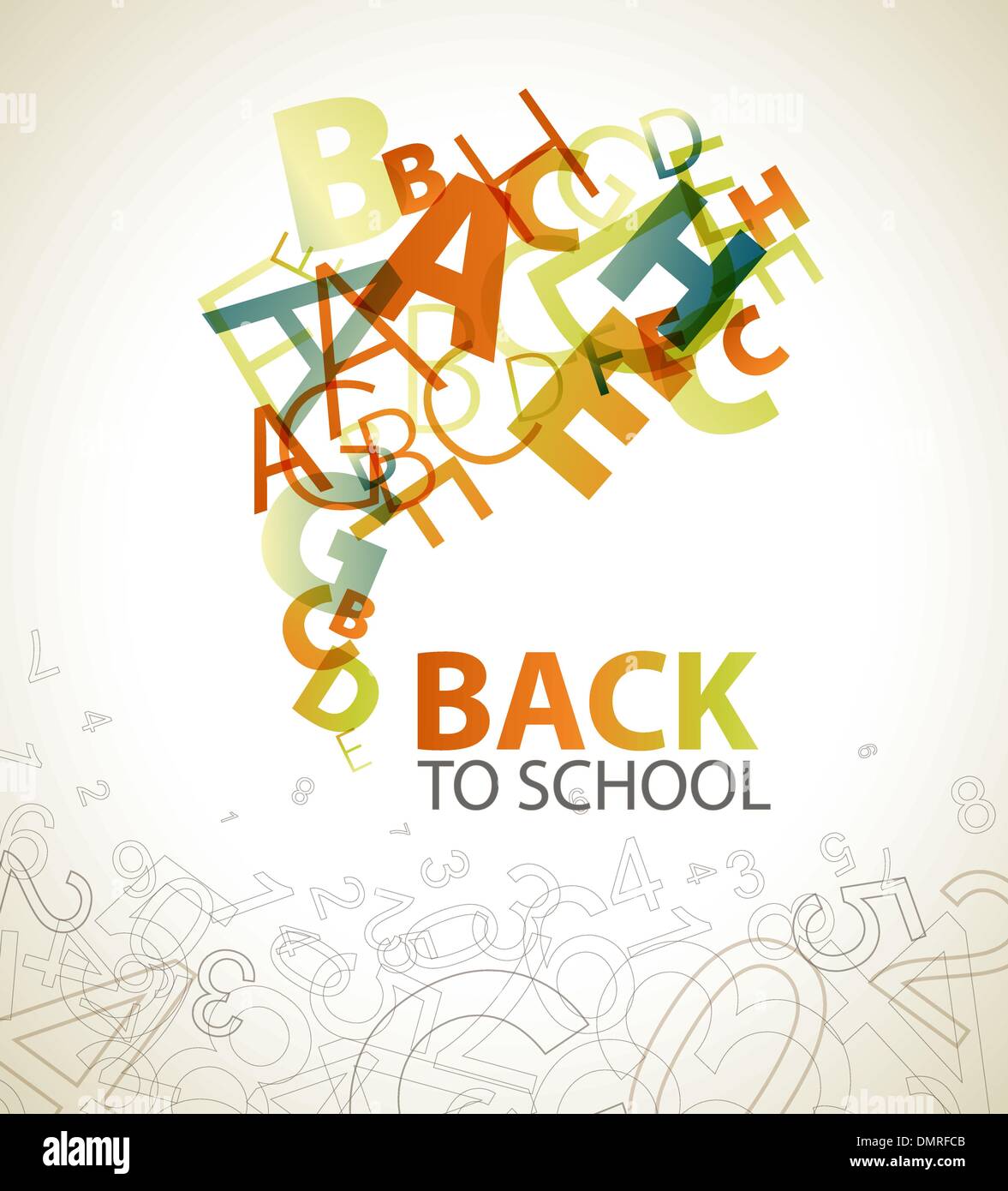 Abstract "Back to School" background Stock Vector Image & Art - Alamy
