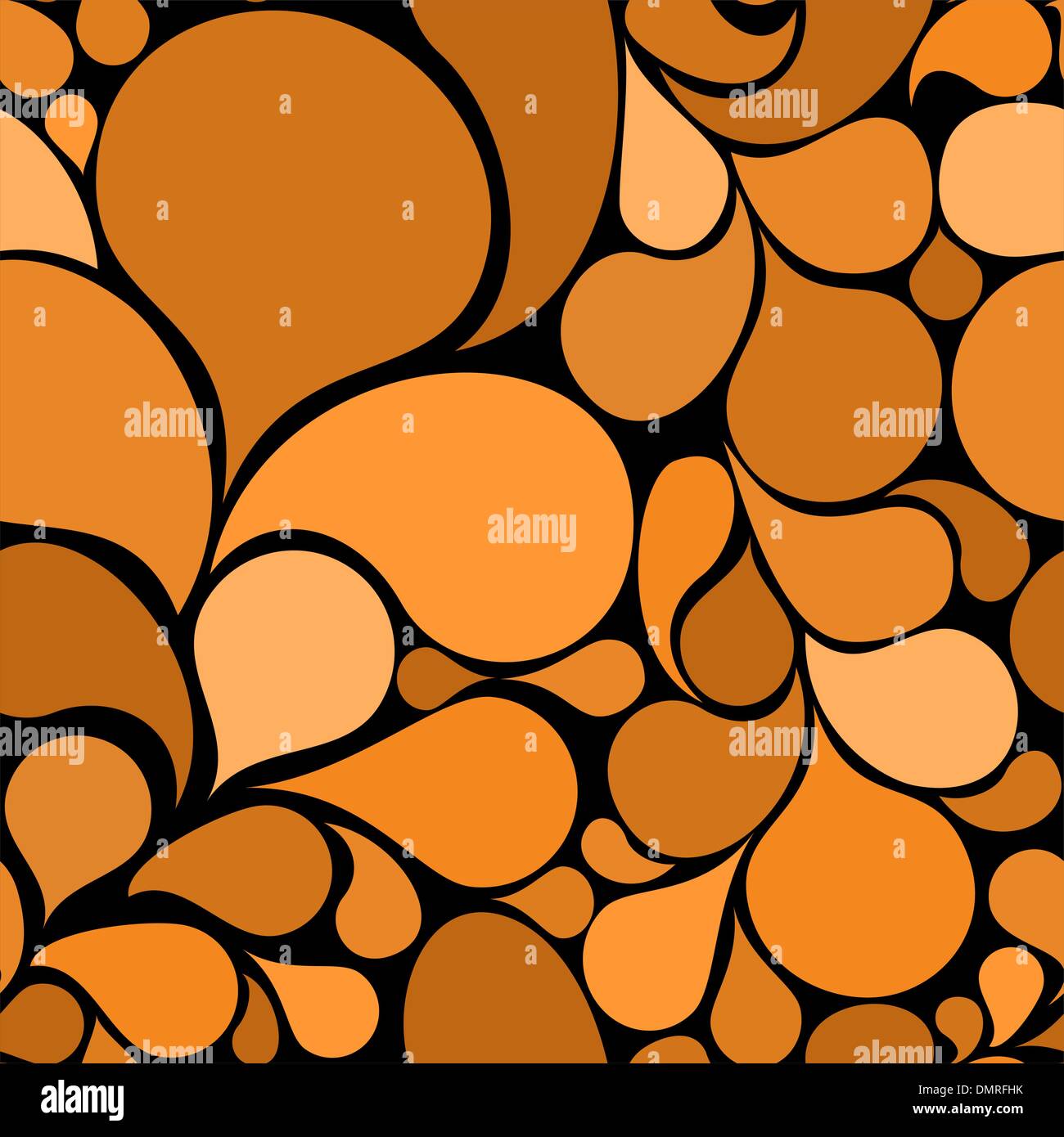 Orange abstract seamless pattern Stock Vector Image & Art - Alamy