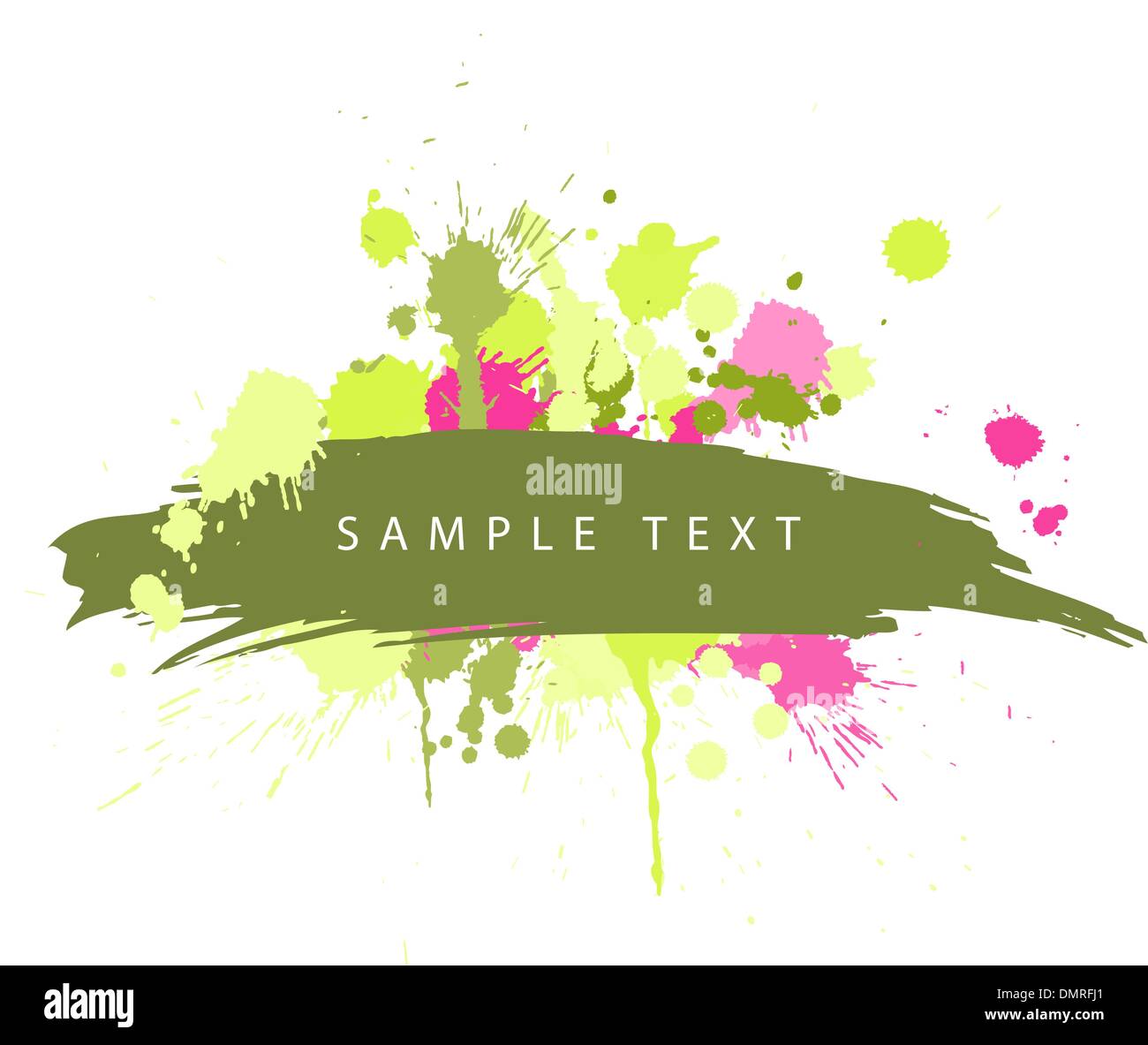 Green light spots on black Stock Vector Images - Alamy