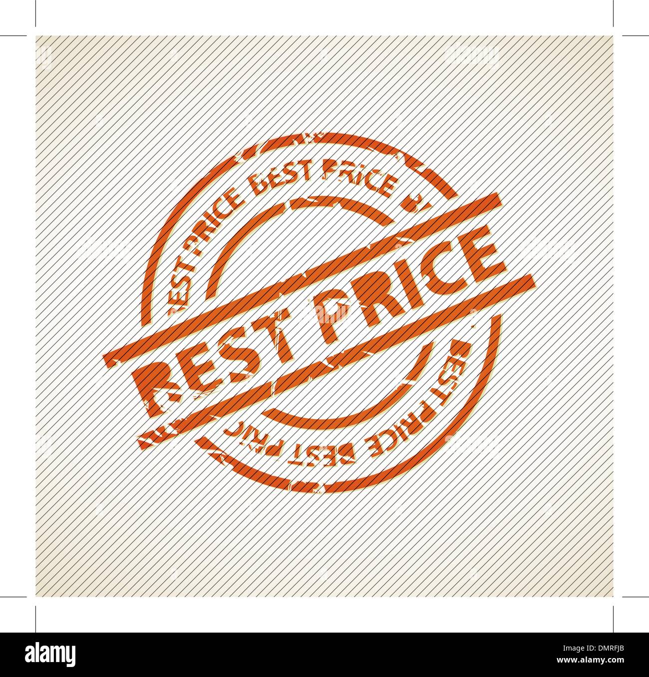 Stamp for best price Stock Vector Image & Art - Alamy