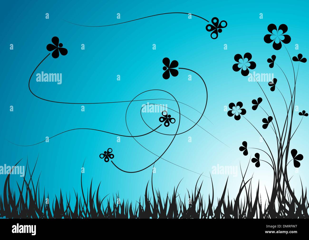 Rough flower Stock Vector Images - Alamy