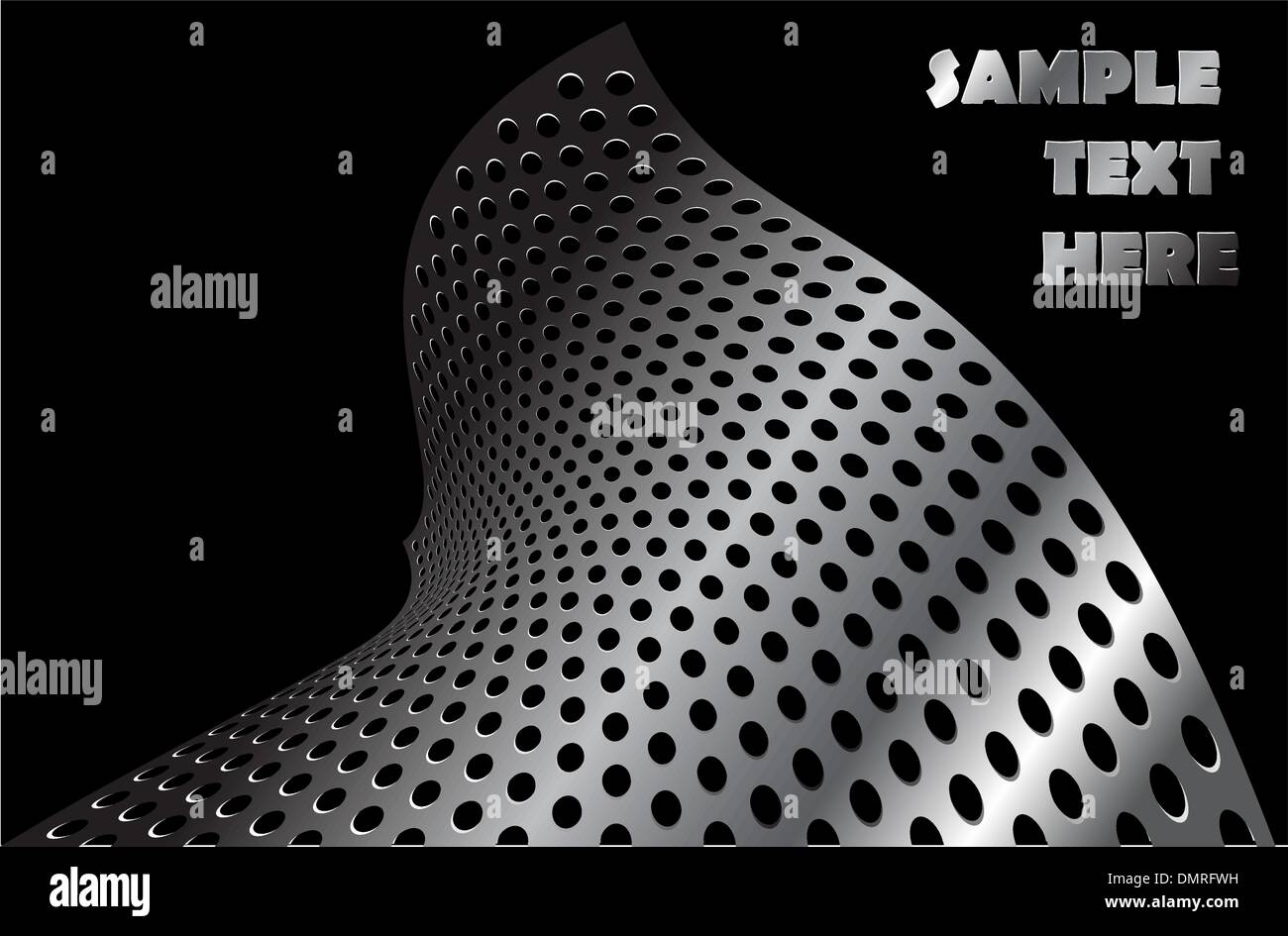 Abstract metal shape Stock Vector Image & Art - Alamy