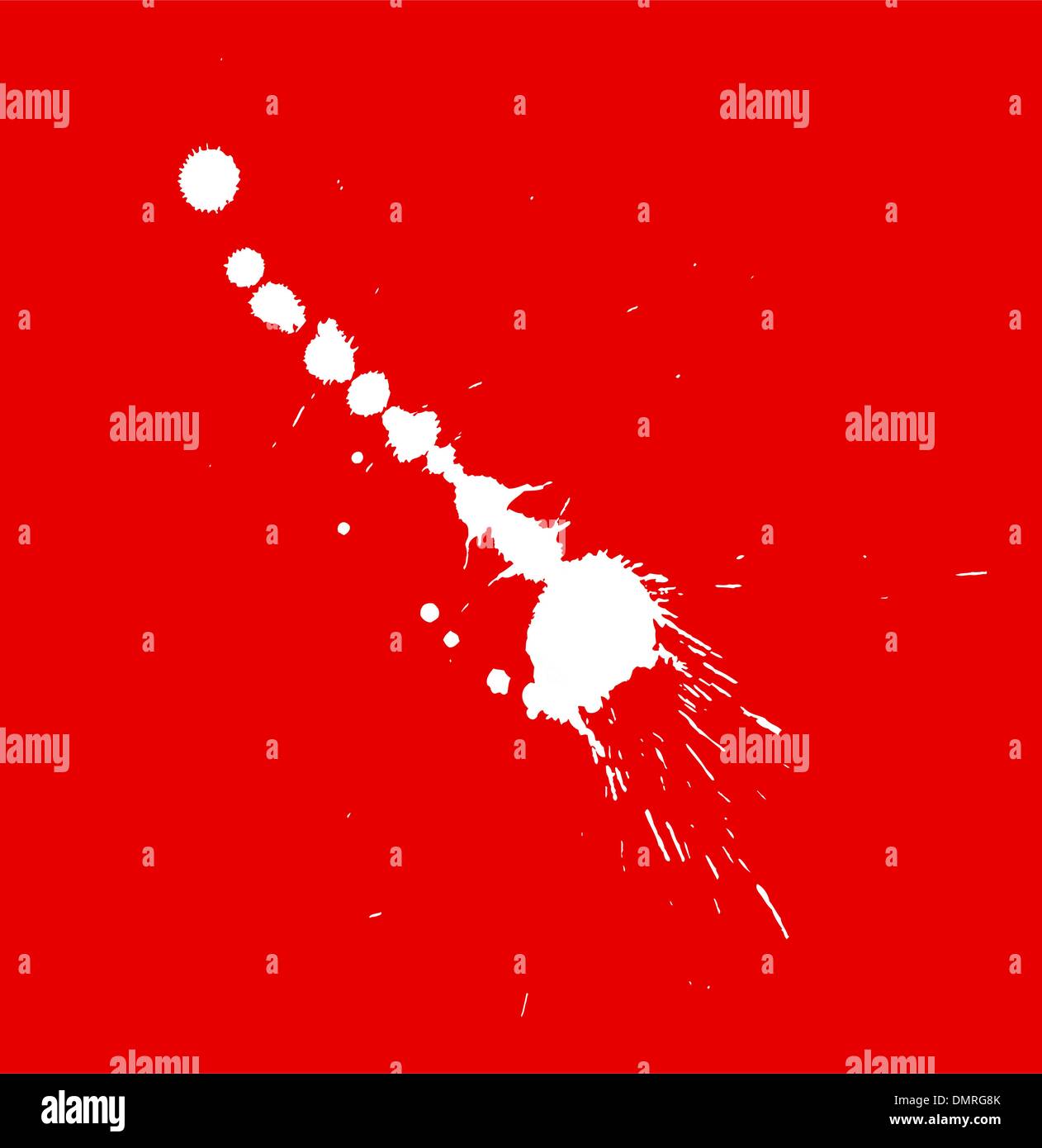 Blood spatter paper Stock Vector Images - Alamy