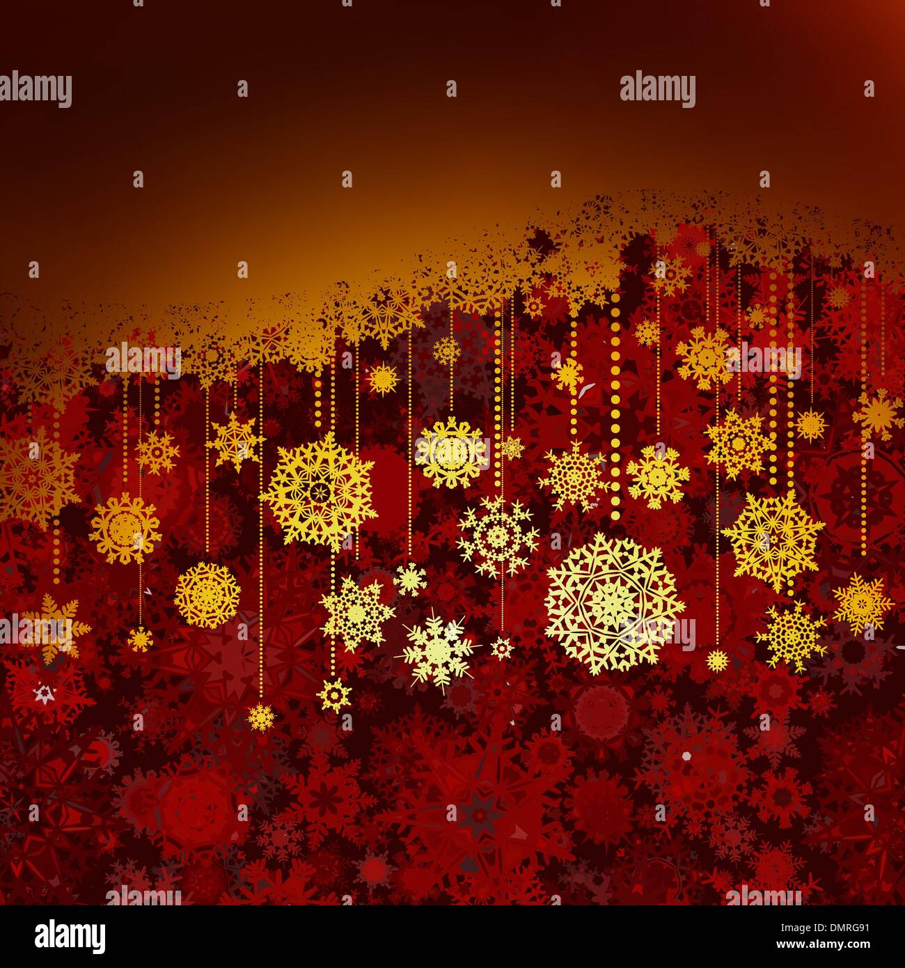 Christmas red greeting card. EPS 8 Stock Vector Image & Art - Alamy
