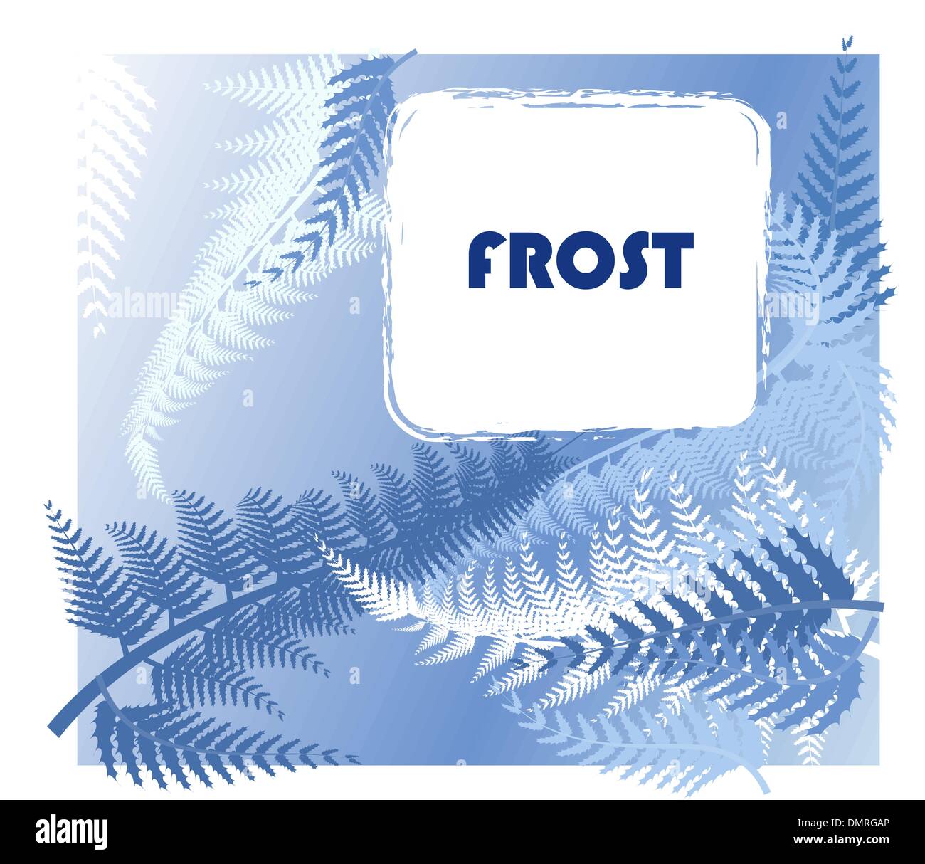 Frosty icy Stock Vector Images - Alamy