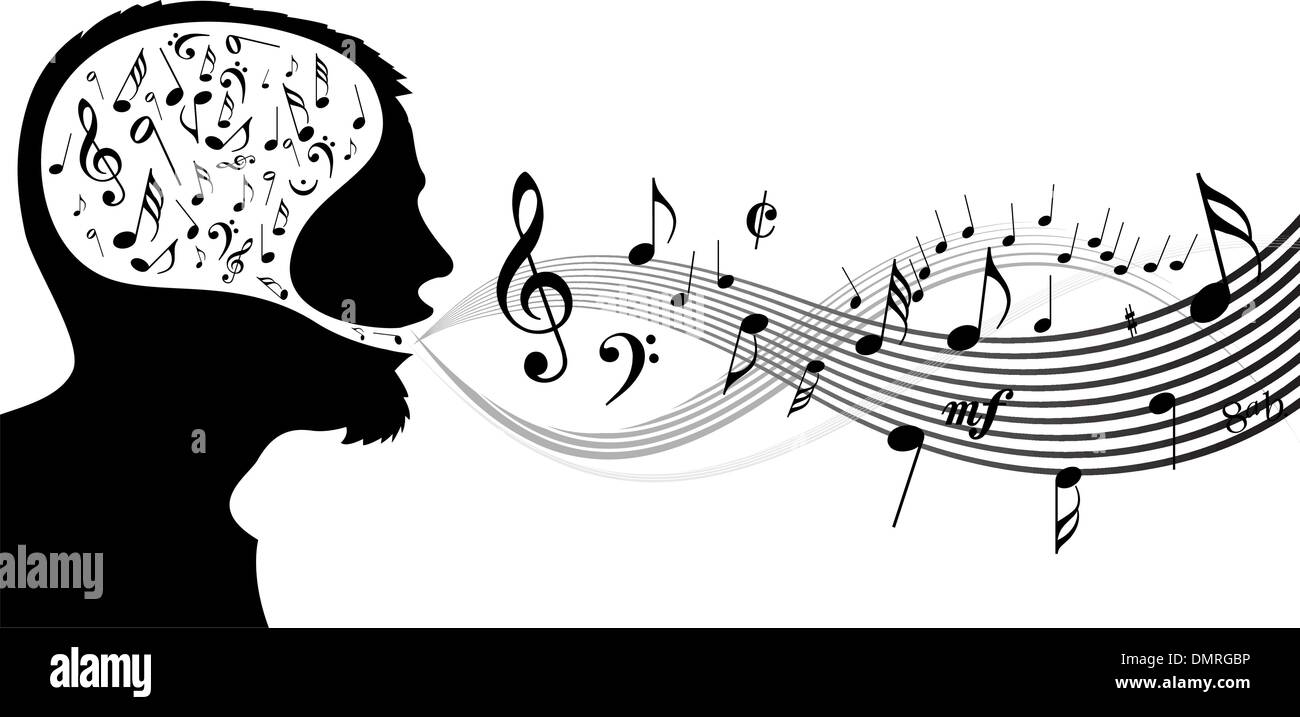 Song theme Stock Vector Images - Alamy