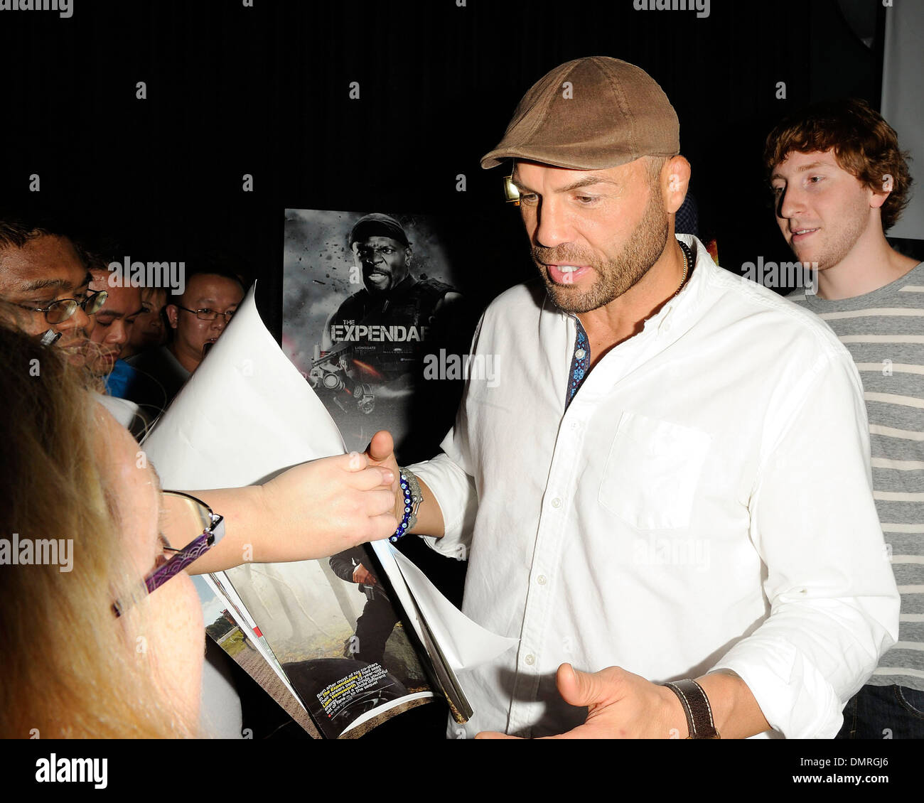Randy Couture arrival for Canadian Premiere of Expendables 2 at ...