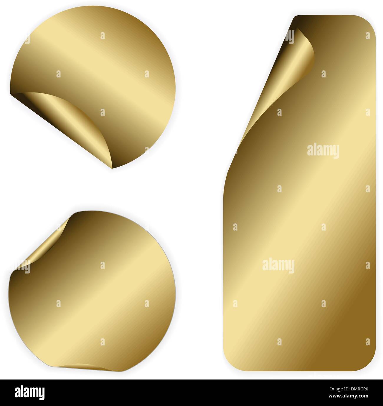 Gold Sticker Label Paper at Steve Bushnell blog