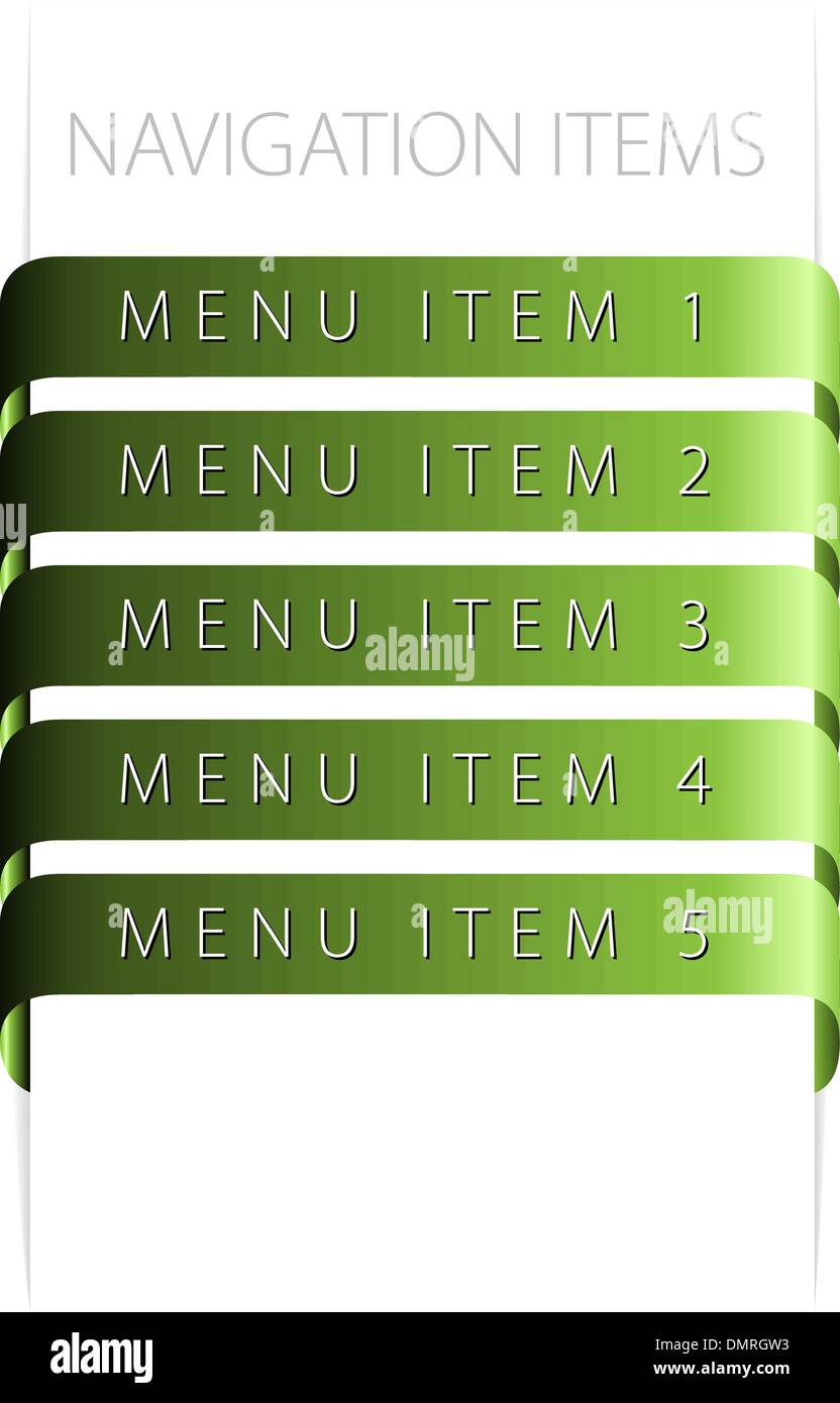 Items template Stock Vector Images - Alamy