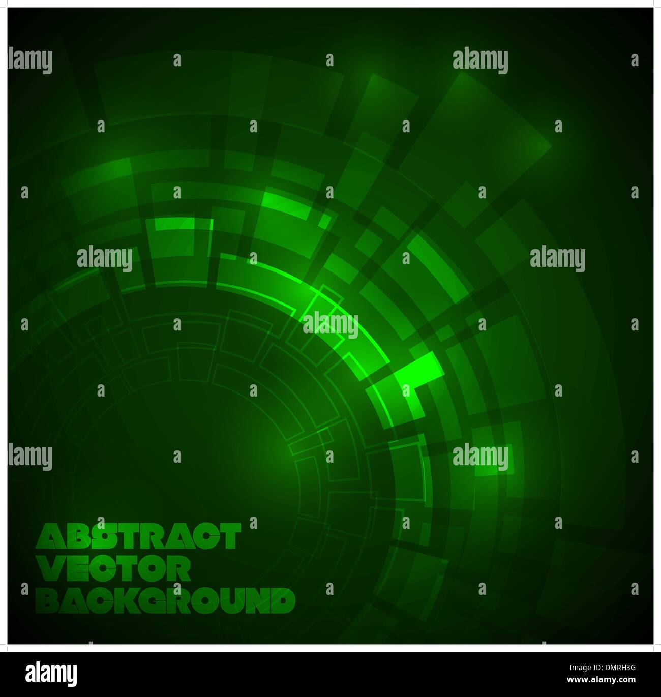 Abstract Dark Green Technical Background Stock Vector Image And Art Alamy
