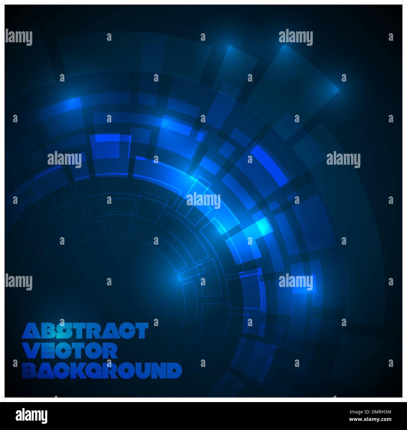 Abstract dark blue technical background Stock Vector Image & Art - Alamy