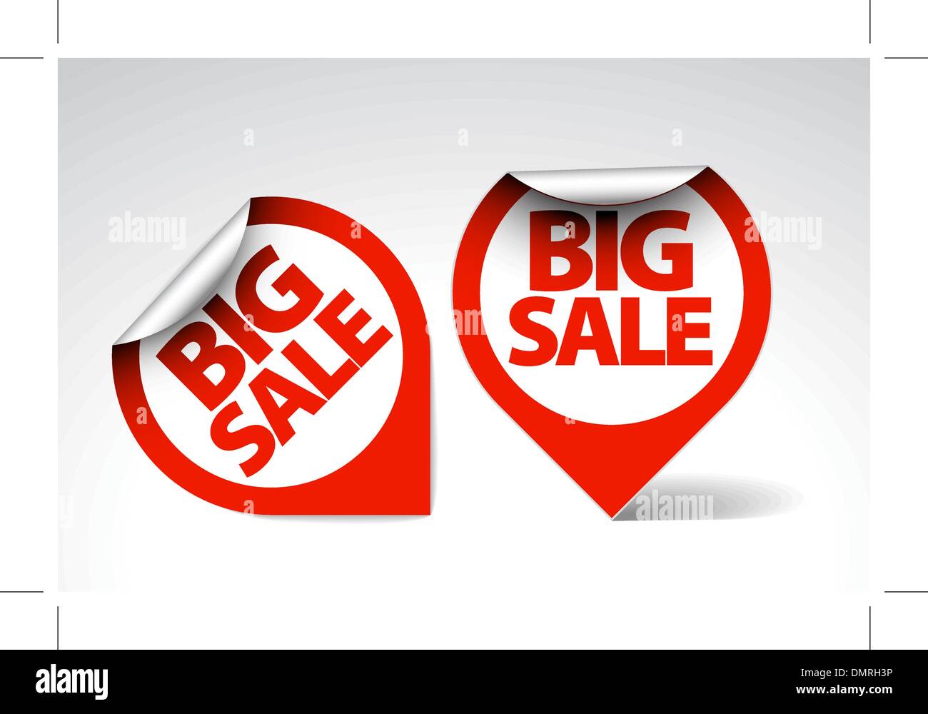 Round Labels / stickers for big sale Stock Vector Image & Art - Alamy