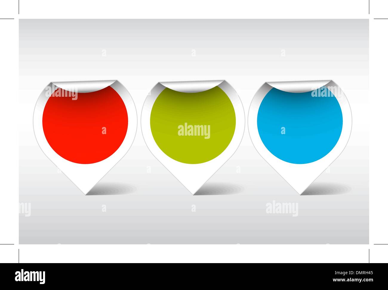 Round Labels for different items Stock Vector Image & Art - Alamy