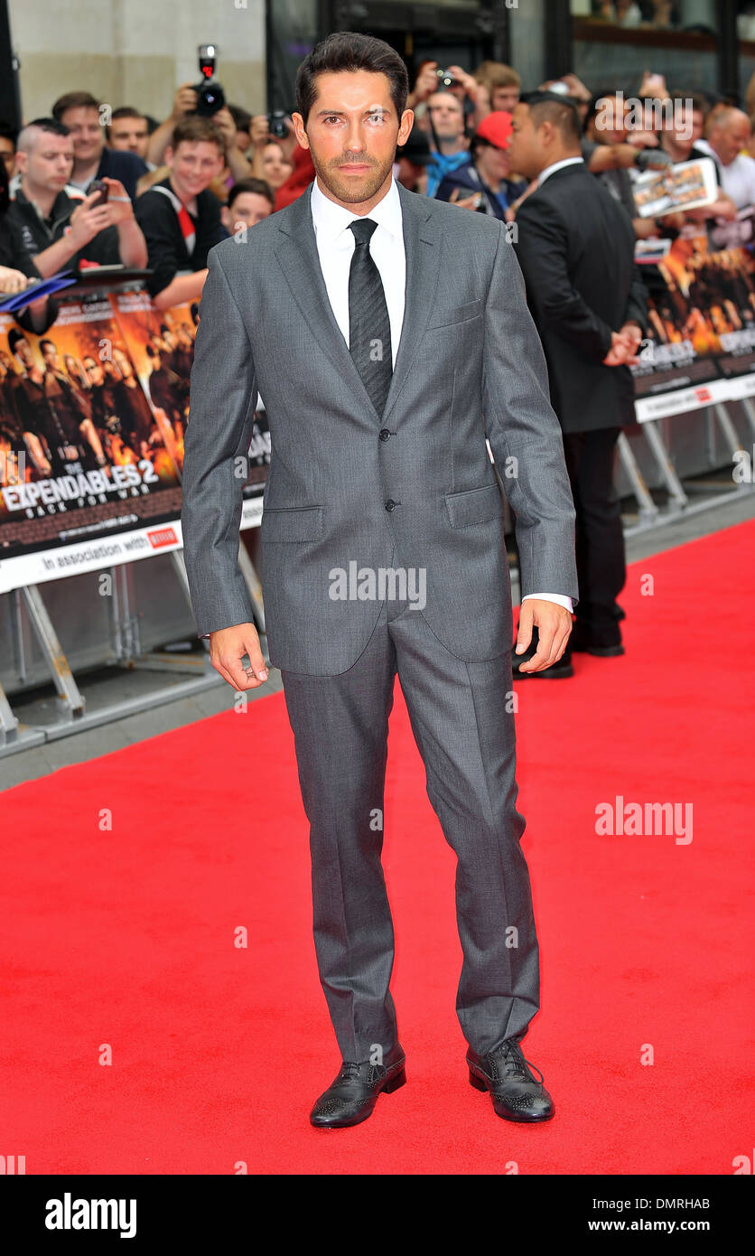 Scott Adkins 'The Expendables 2' UK Premiere held at Empire Leicester ...