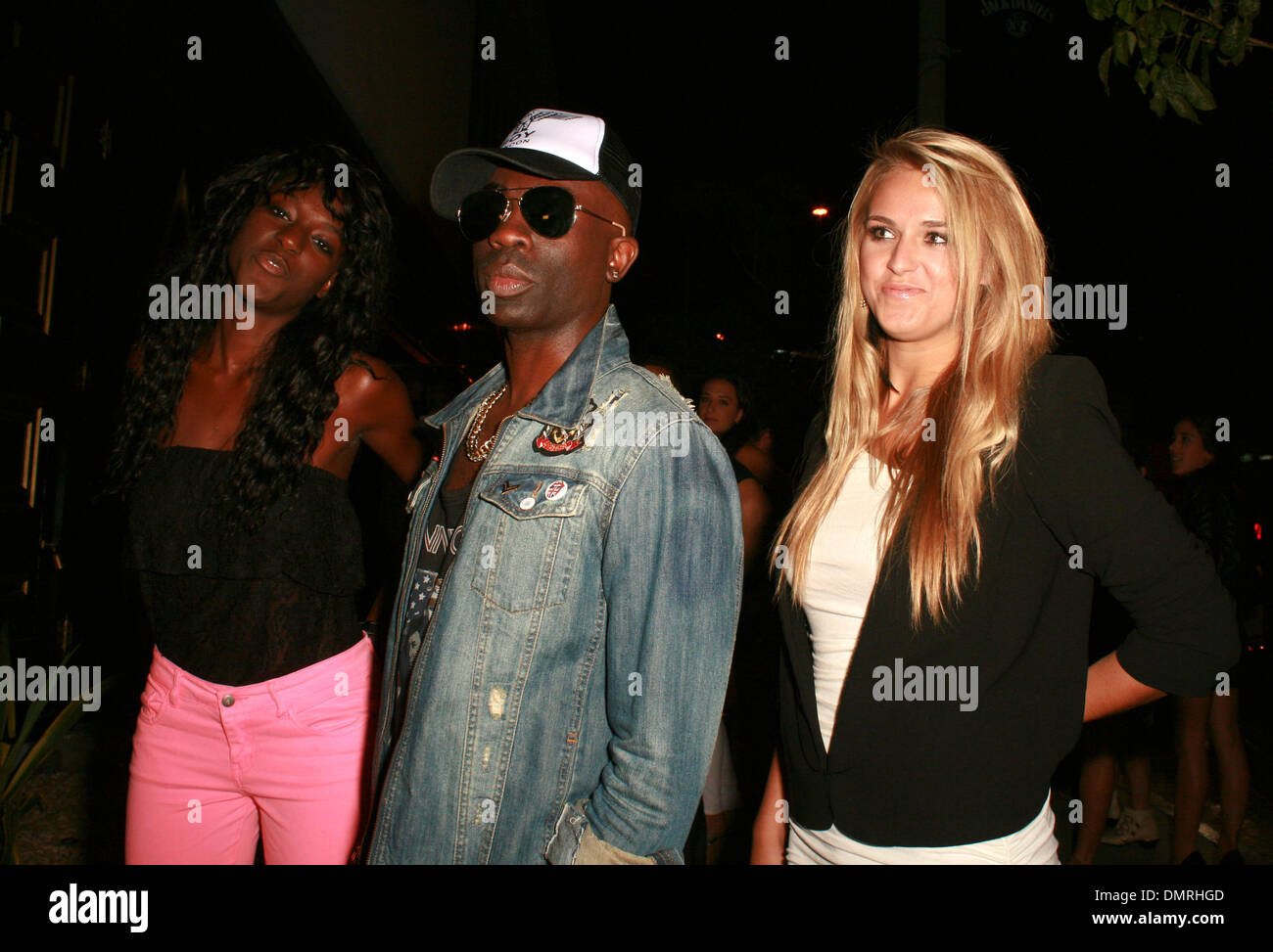 Zeta Morrison Sam Sarpong and Olivia Flowers at Bootsy Bellows ...
