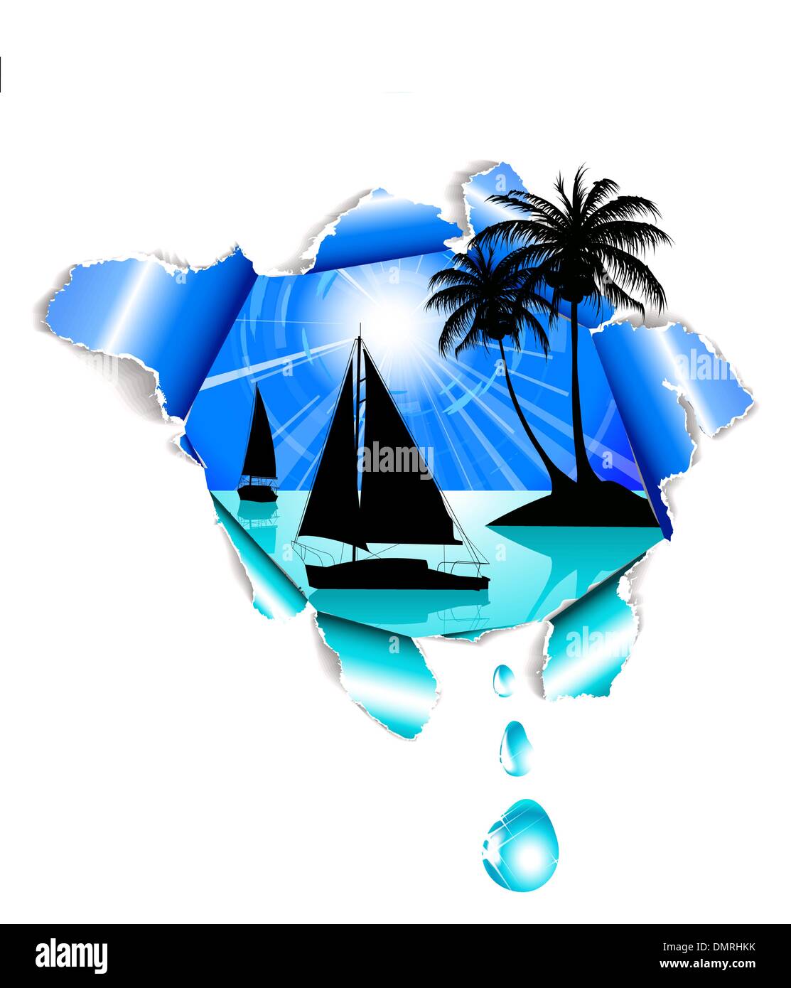 Creative holiday poster Stock Vector Images - Alamy