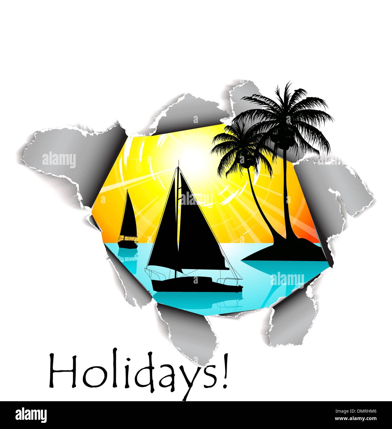 In paper Stock Vector Images - Alamy