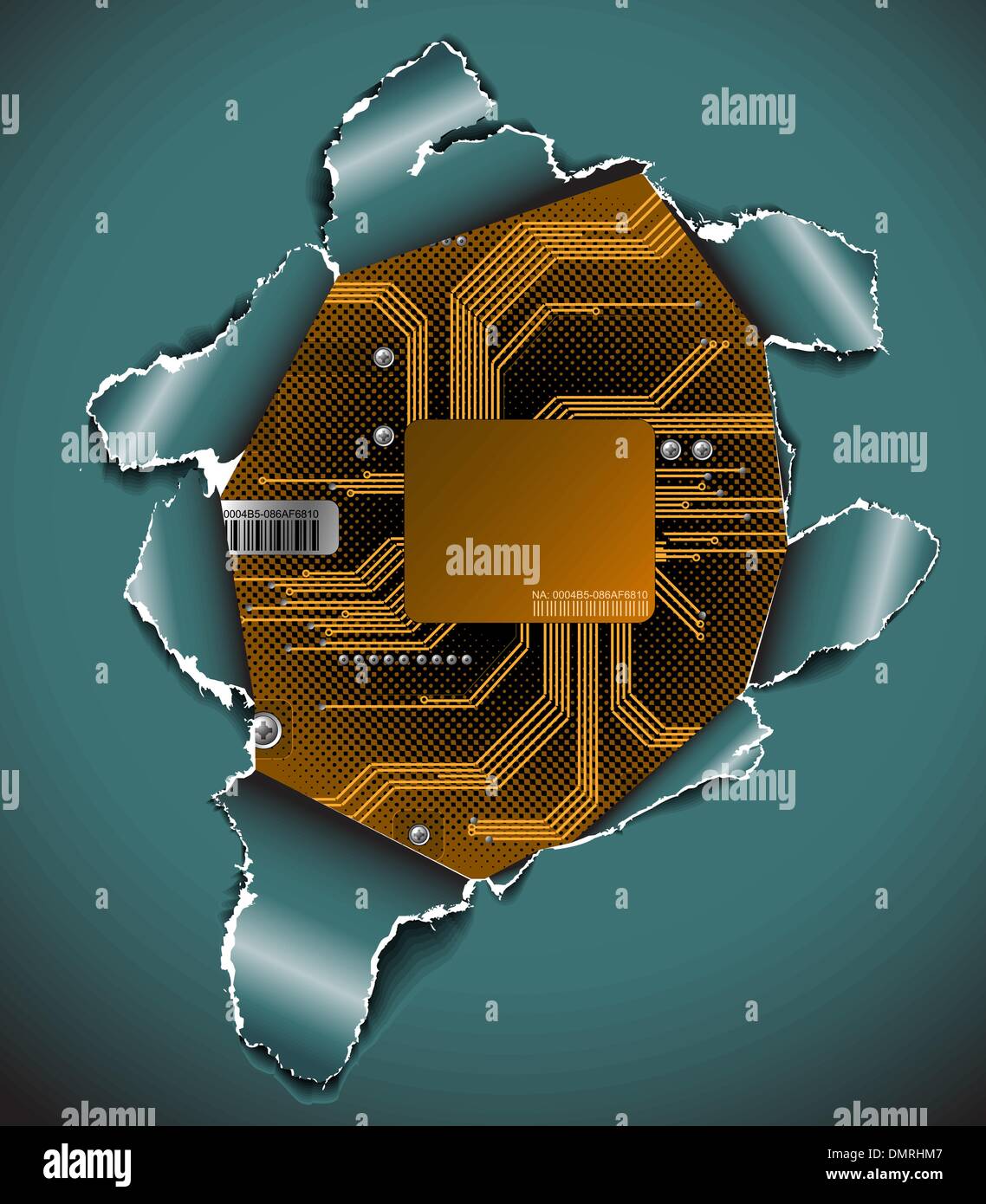 Abstract electronic background Stock Vector Image & Art - Alamy