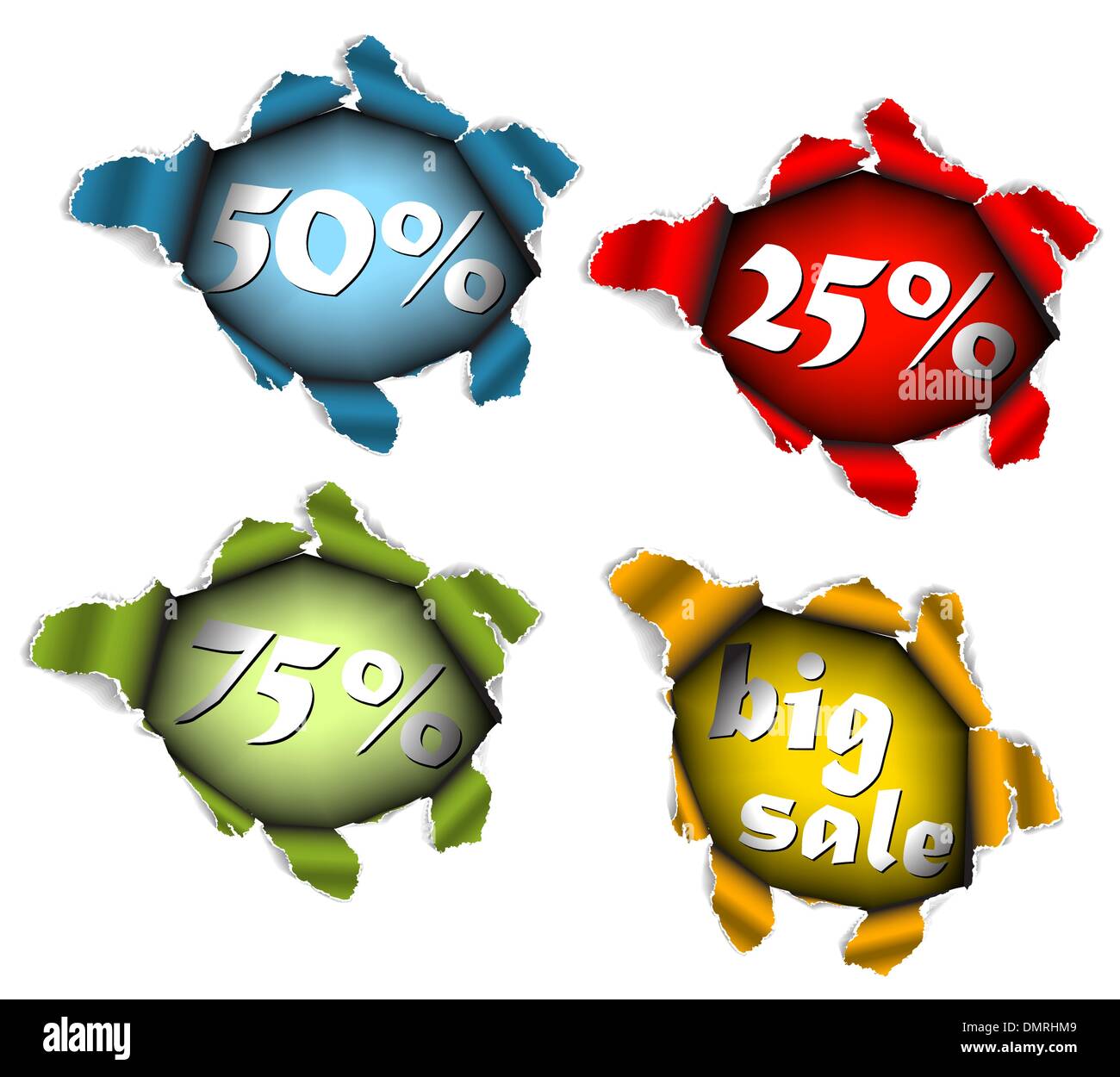 Sale discount advertisement Stock Vector Image & Art - Alamy