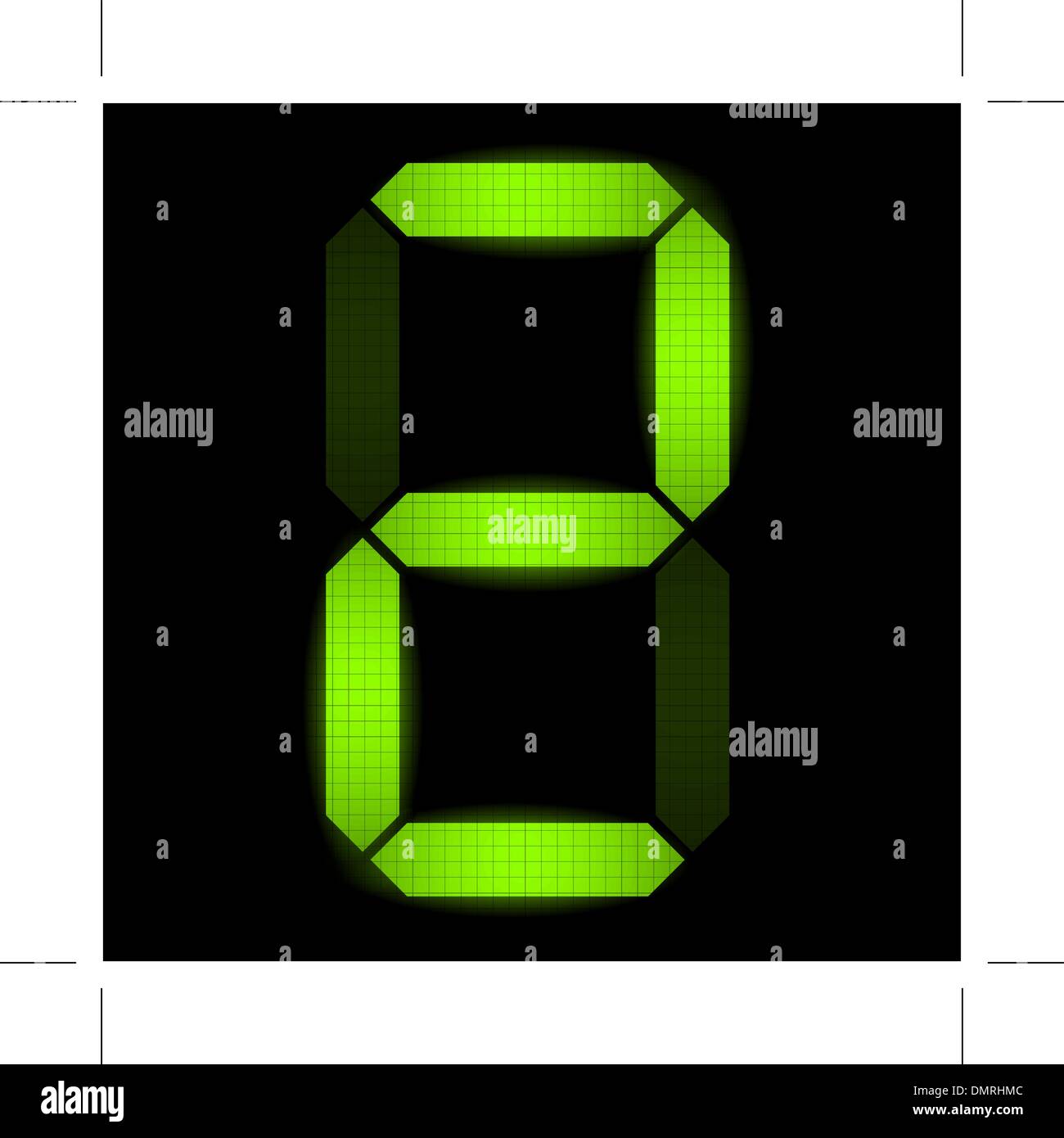 Digital number two Stock Vector Image & Art - Alamy