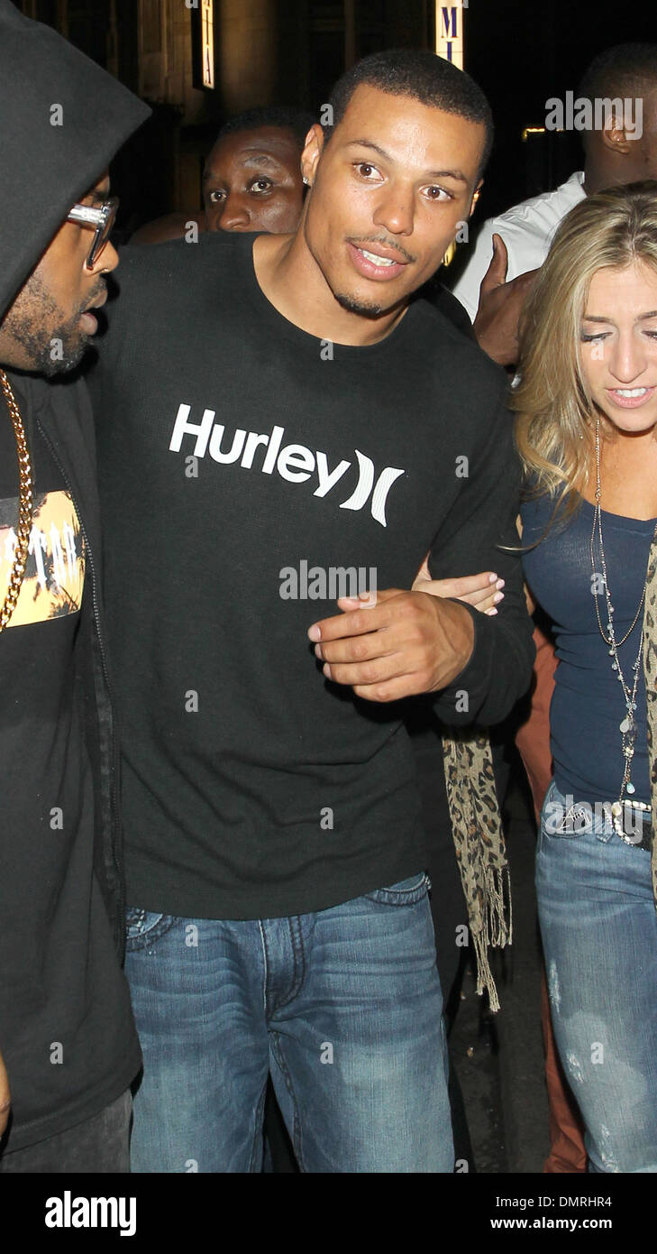 U.S. sprinter Ryan Bailey leaves DSTRKT London nightclub at 4.00am ...