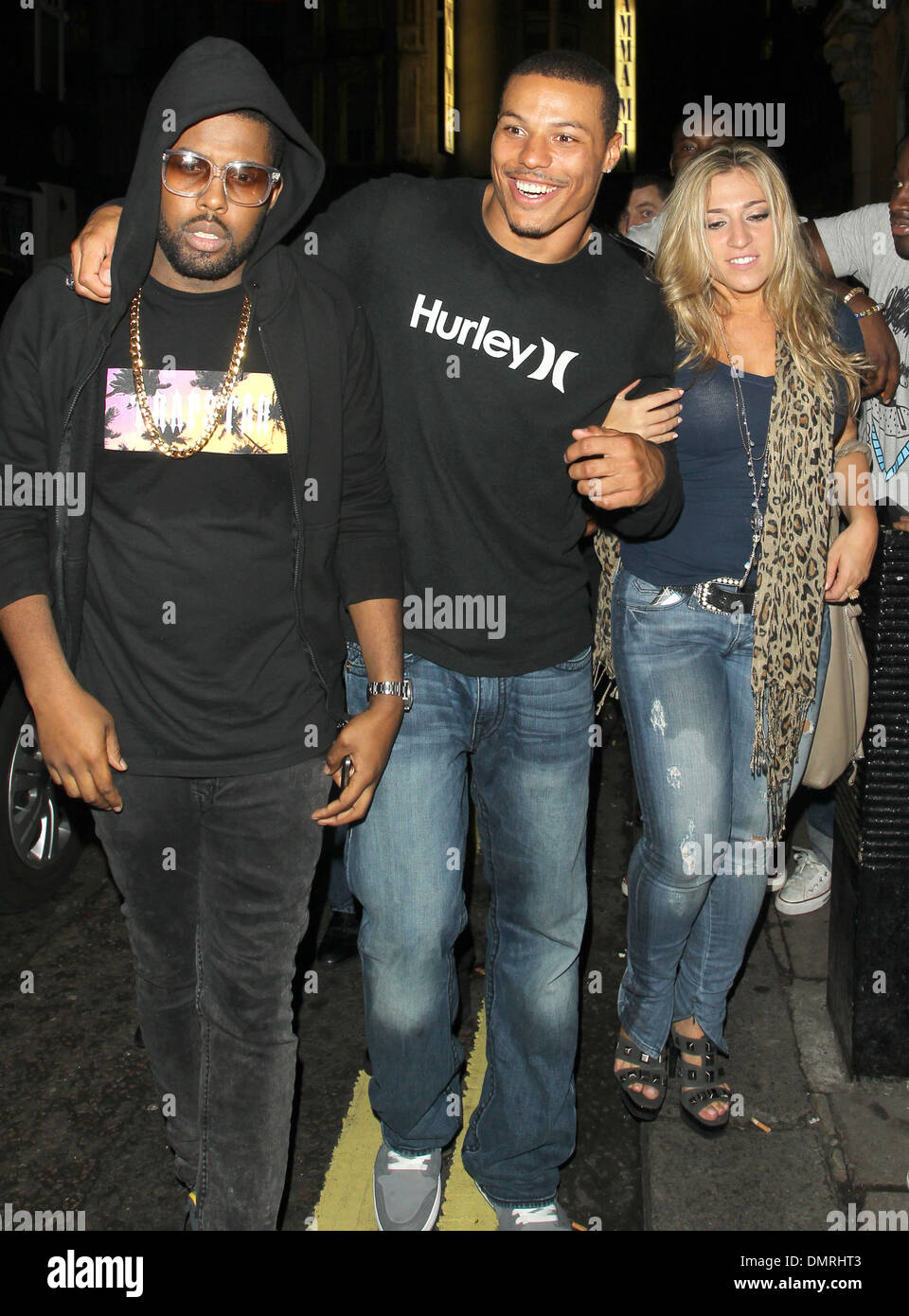 U.S. sprinter Ryan Bailey leaves DSTRKT London nightclub at 4.00am ...