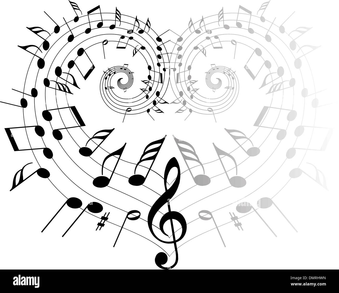 Beautiful volute Stock Vector Images - Alamy