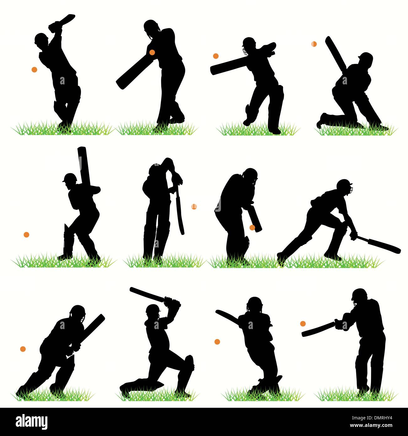 Cricket Stock Vector Images - Alamy