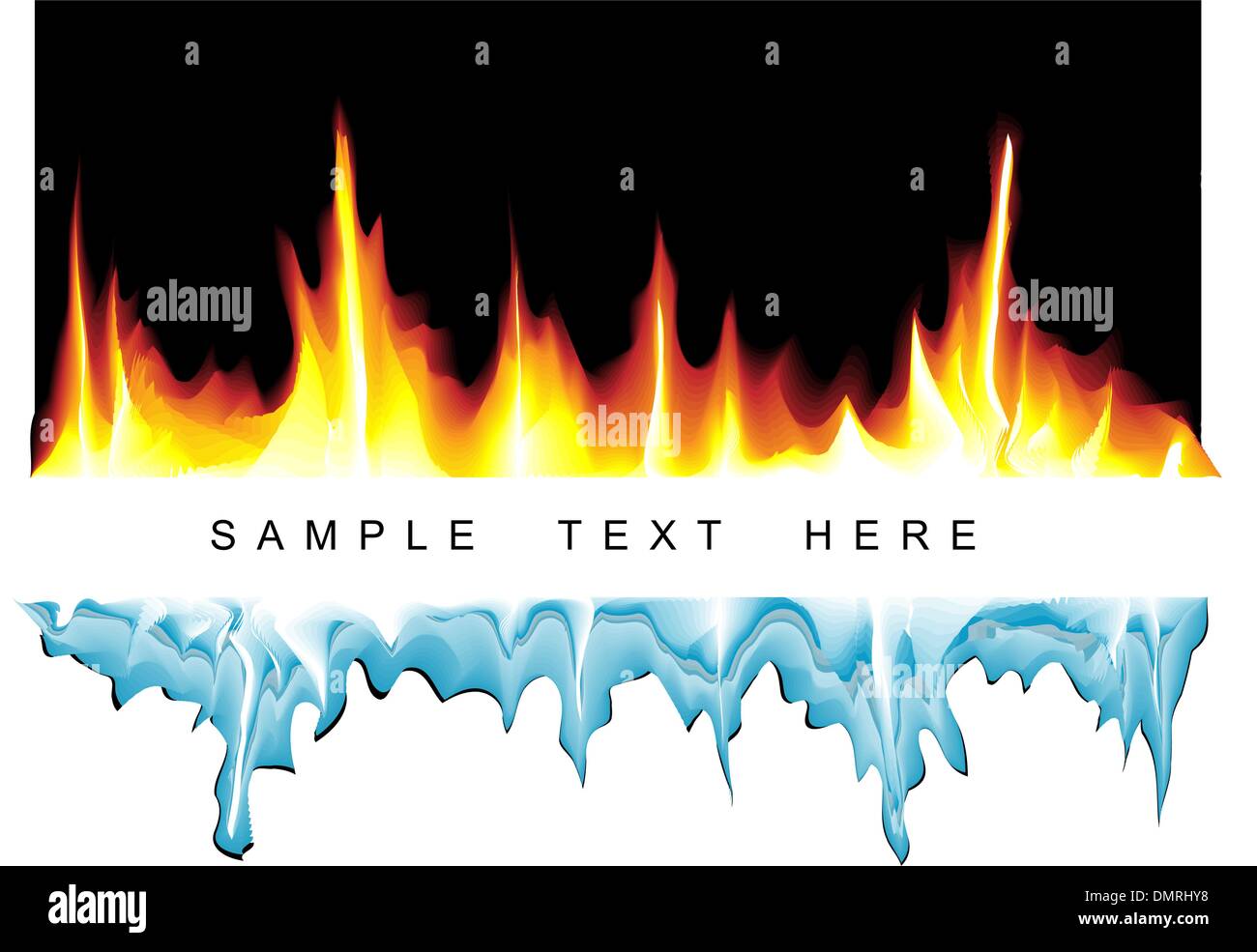 hot and cold background Stock Vector Image & Art - Alamy