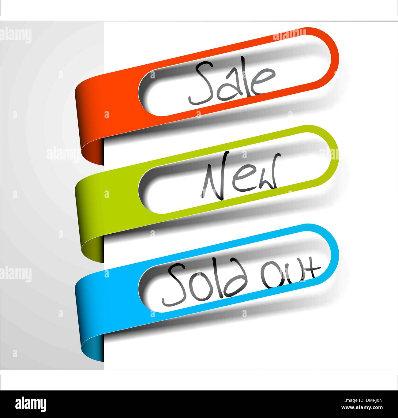 Sold out symbol Stock Vector Images - Alamy