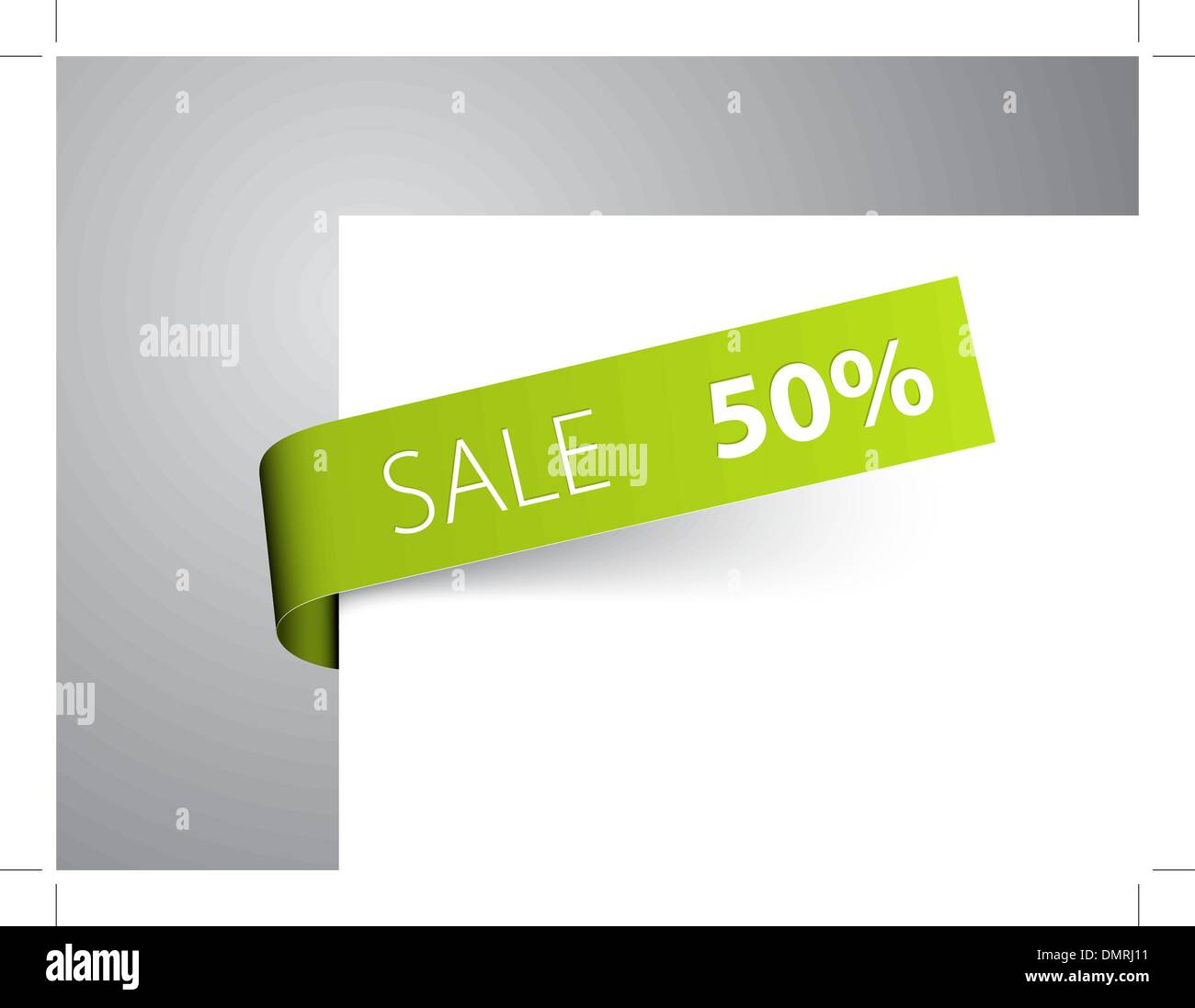 Green paper tag Stock Vector Image & Art - Alamy