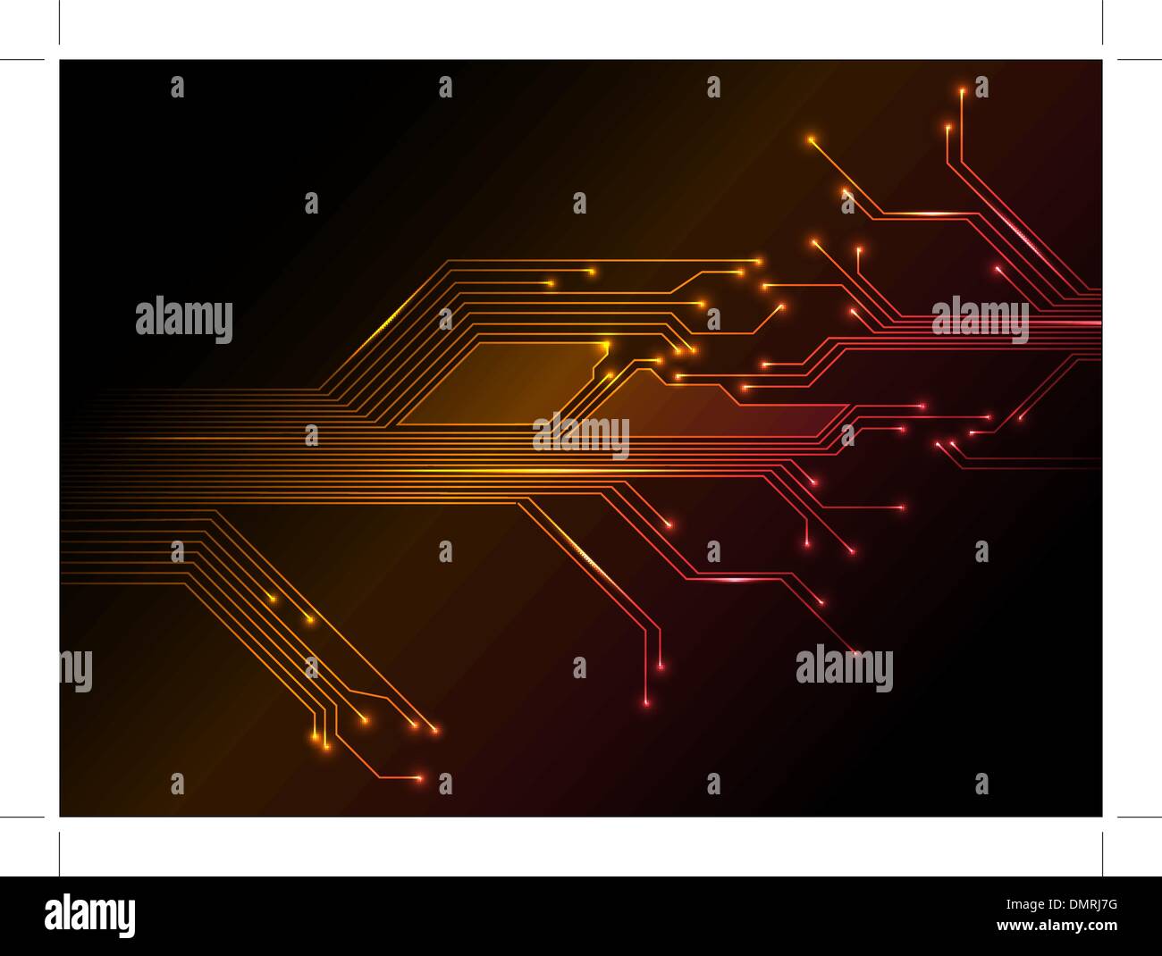 Electronic abstraction Stock Vector Images - Alamy