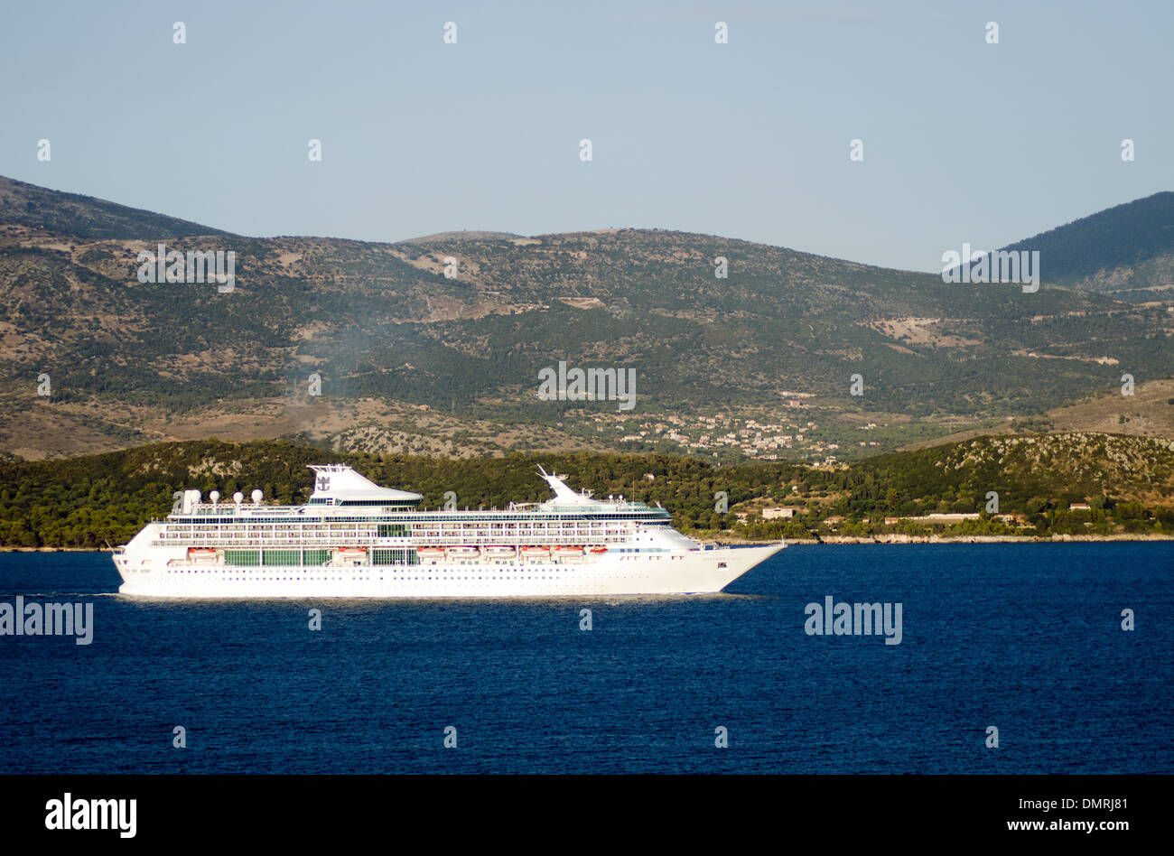 Splendour of the Sea Cruise Boat sailing out of Argostoli, Kefalonia ...