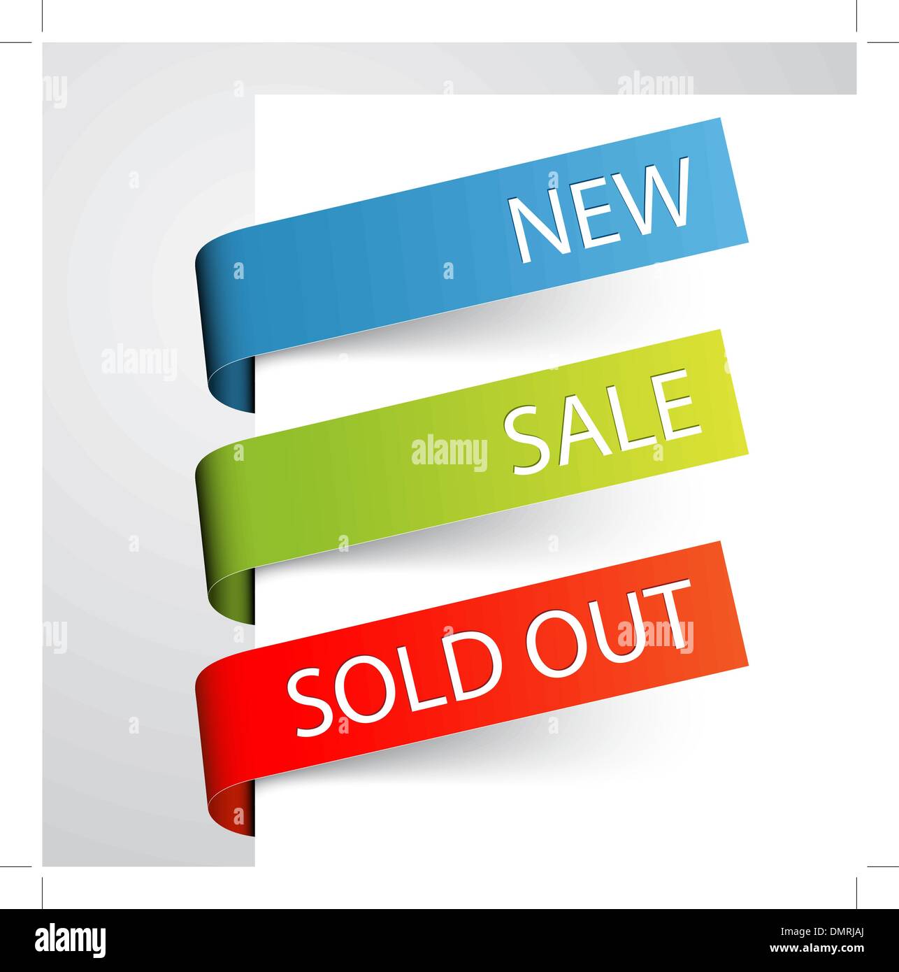 Set of paper tags Stock Vector Image & Art - Alamy