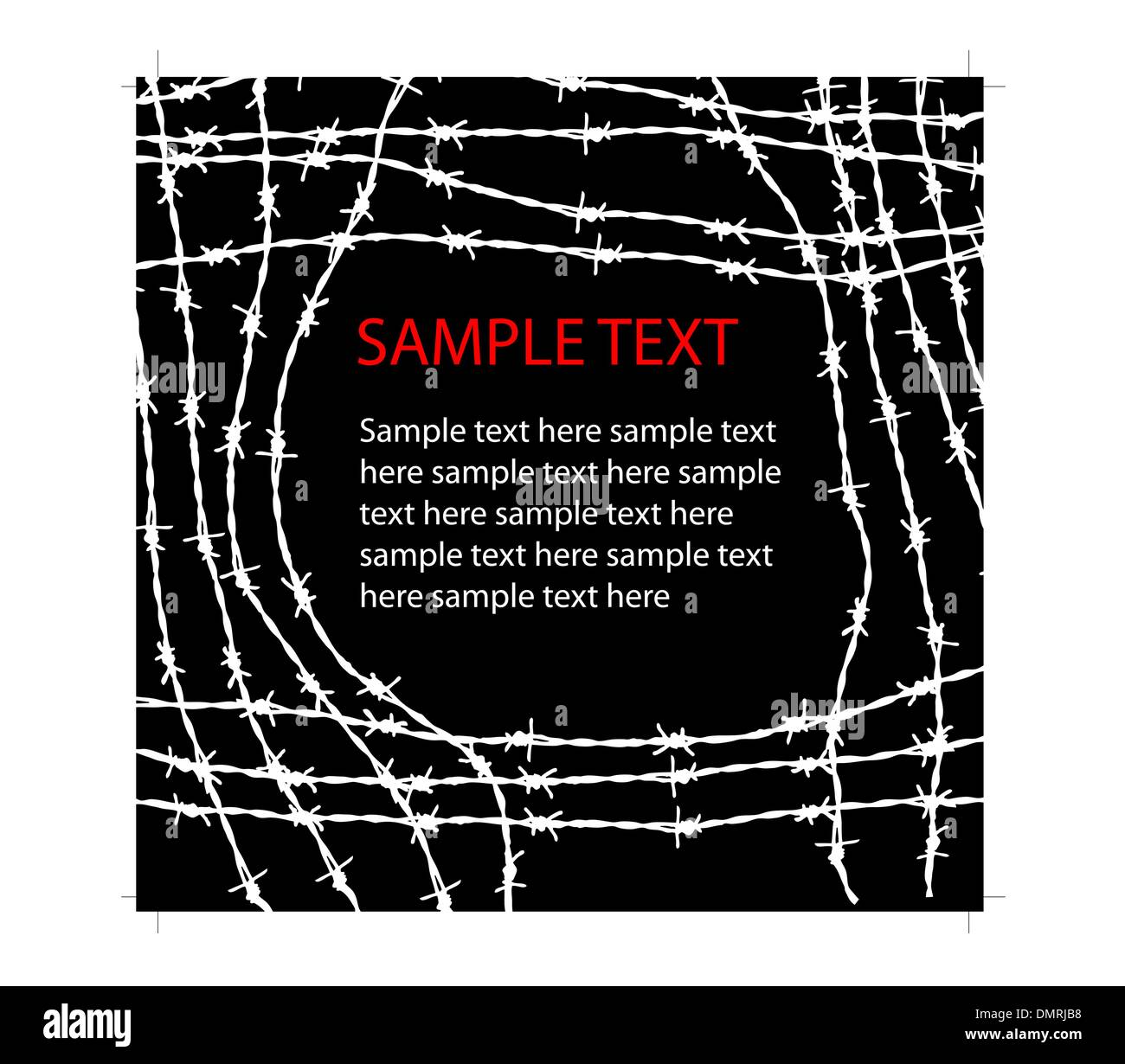 Razor wires Stock Vector Images - Alamy