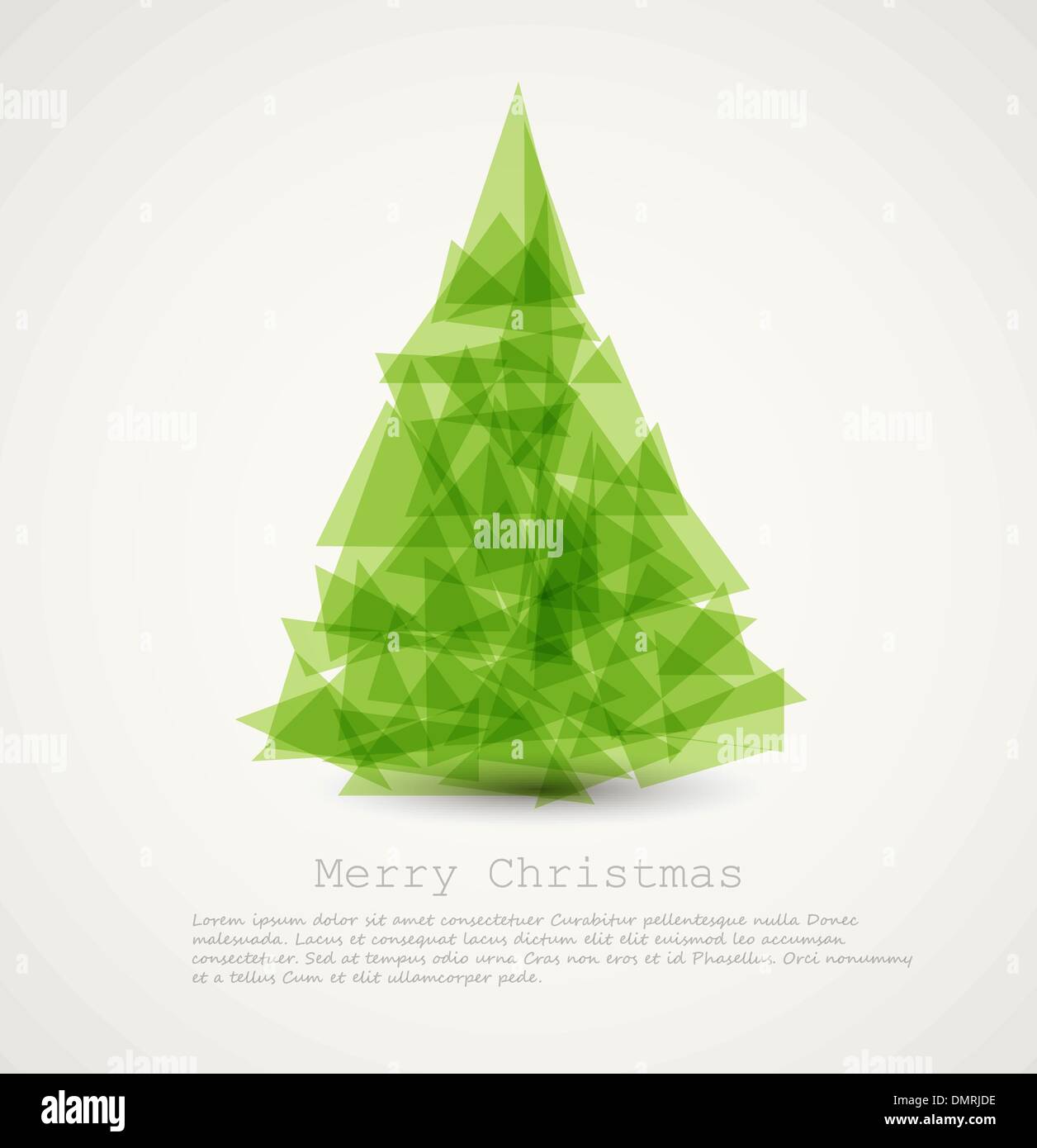 Christmas tree modern design Stock Vector Images - Alamy