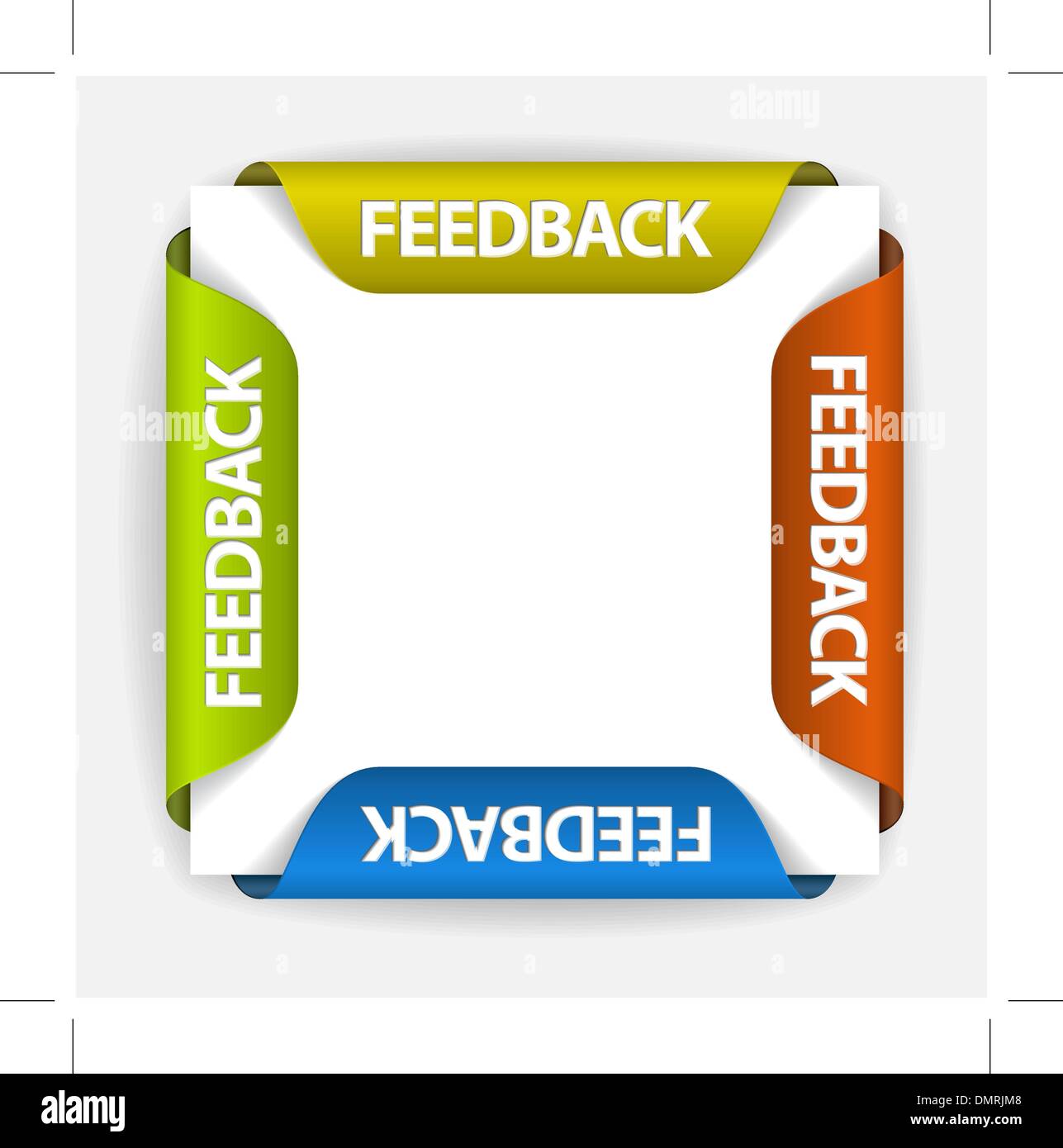 Feedback template Stock Vector Images - Alamy