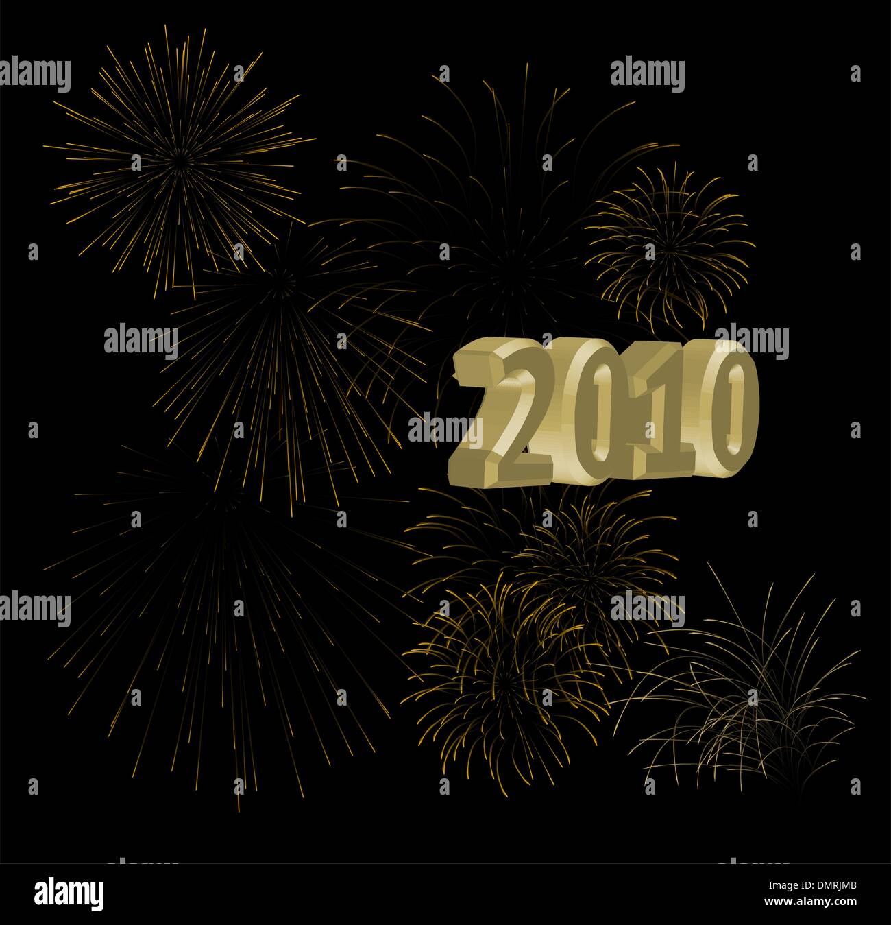 Explosion sparks on black background Stock Vector Images - Alamy