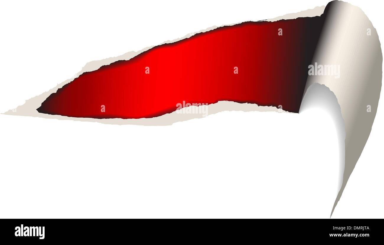 Ripped paper black Stock Vector Images - Alamy