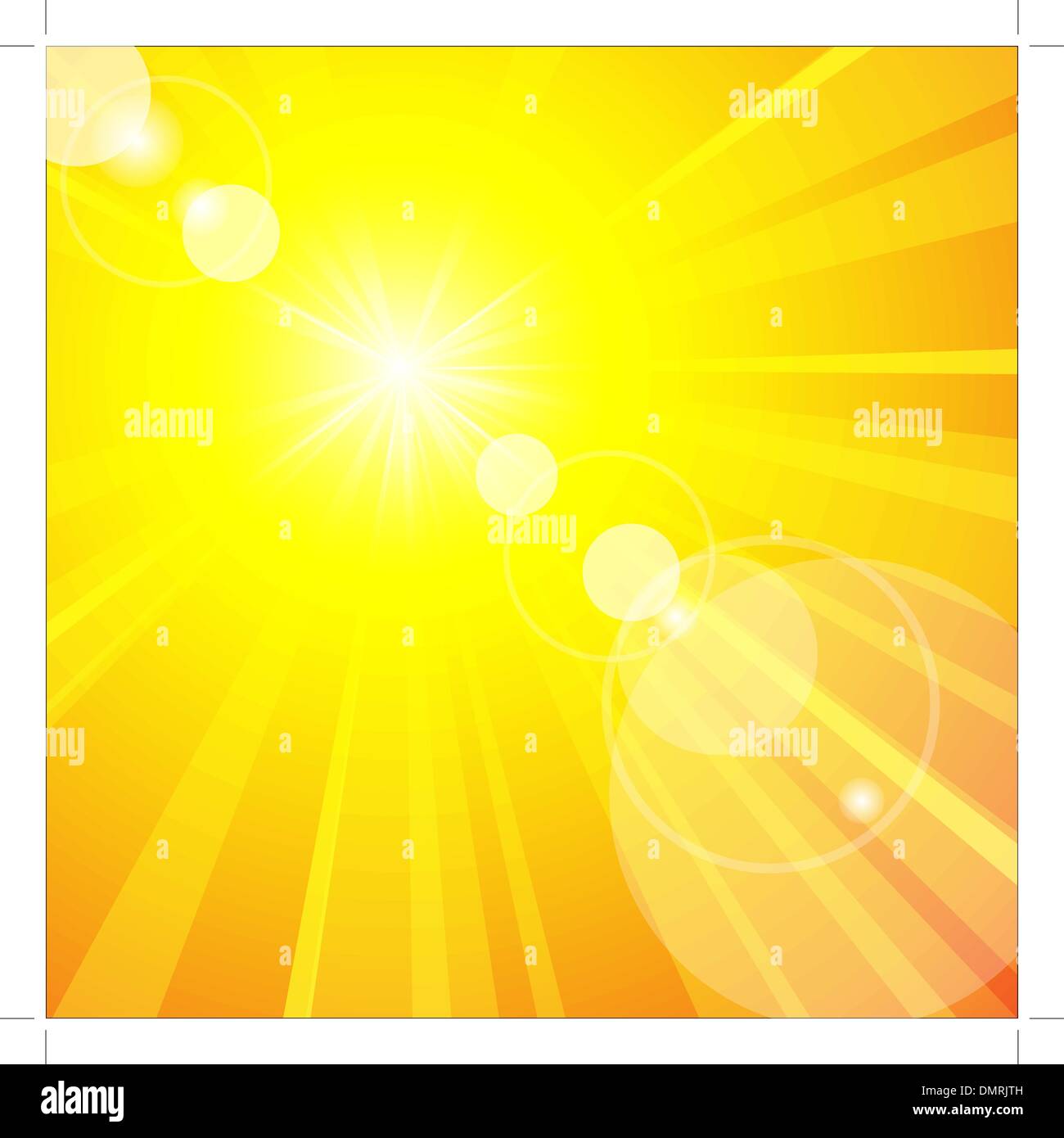 Very hot sun Stock Vector Images - Alamy