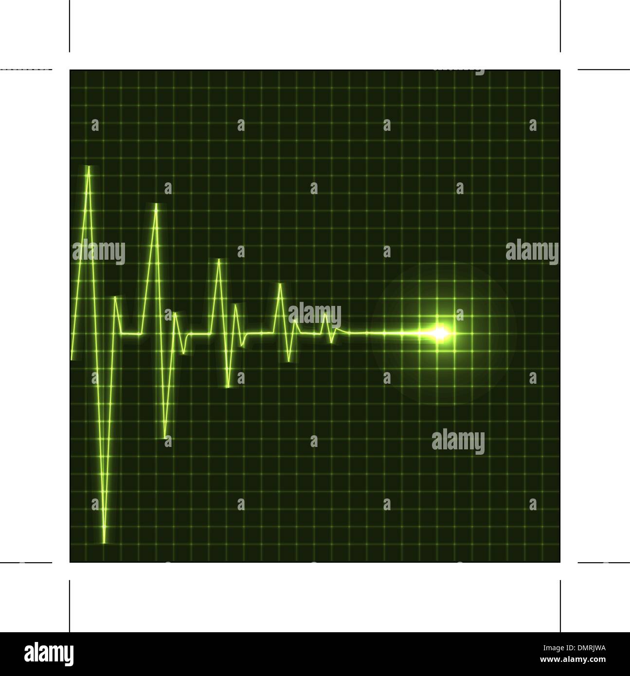 Examining cardiogram Stock Vector Images - Alamy