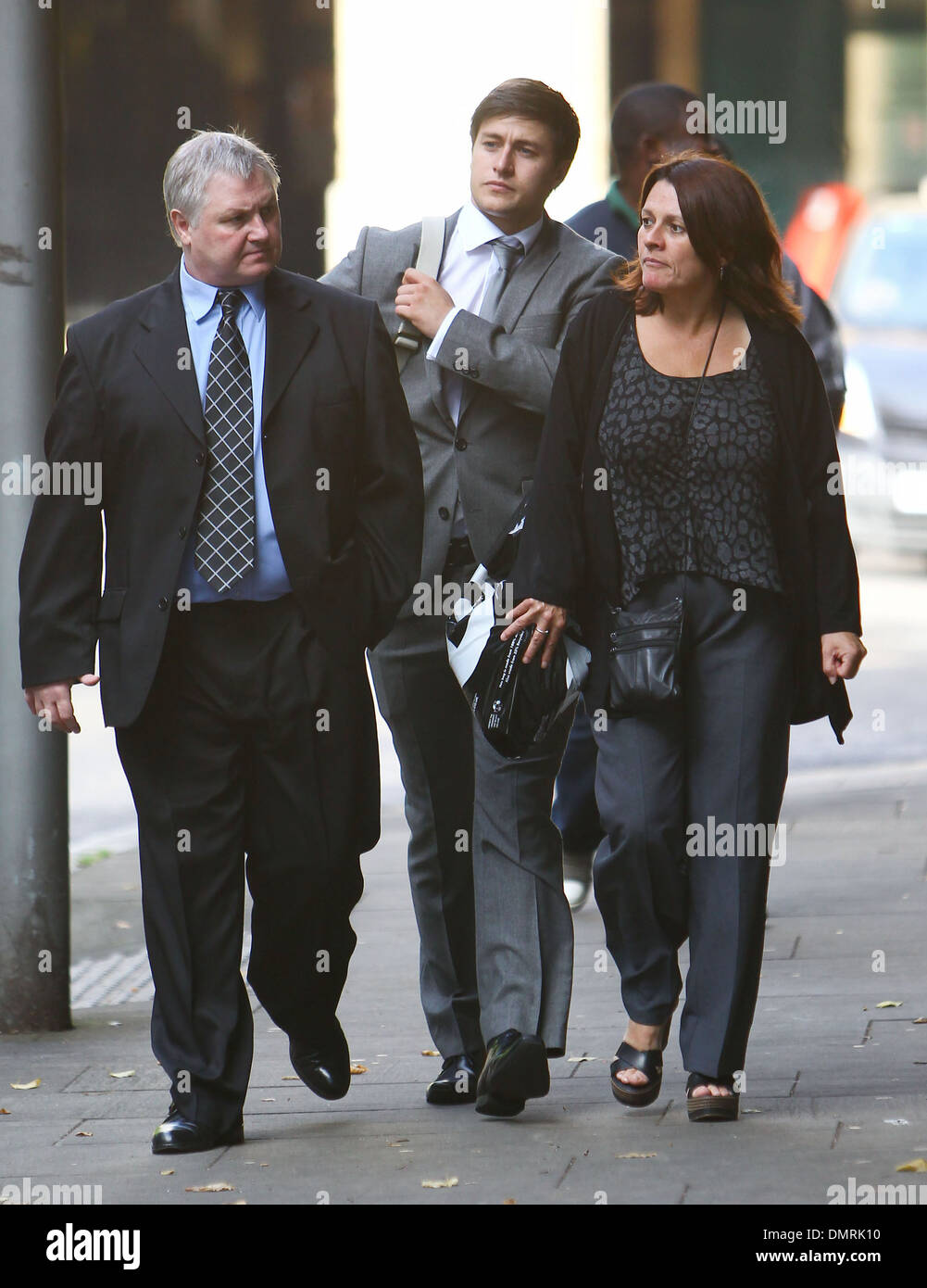 EastEnders' actor Tony Discipline (C) who plays Tyler Moon in BBC soap ...