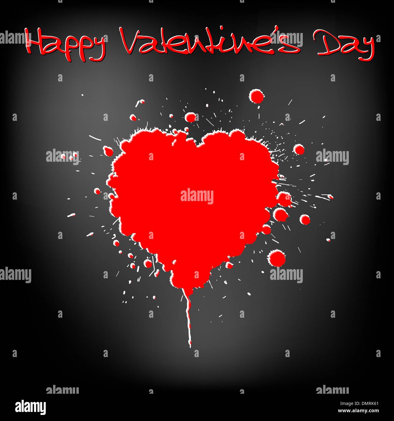 Grunge Valentines day card Stock Vector Image & Art - Alamy
